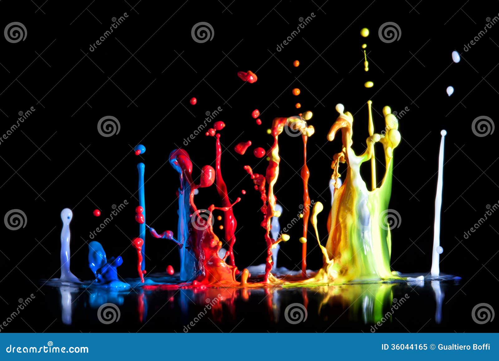 Paint explosion stock image. Image of macro, explosion - 36044165