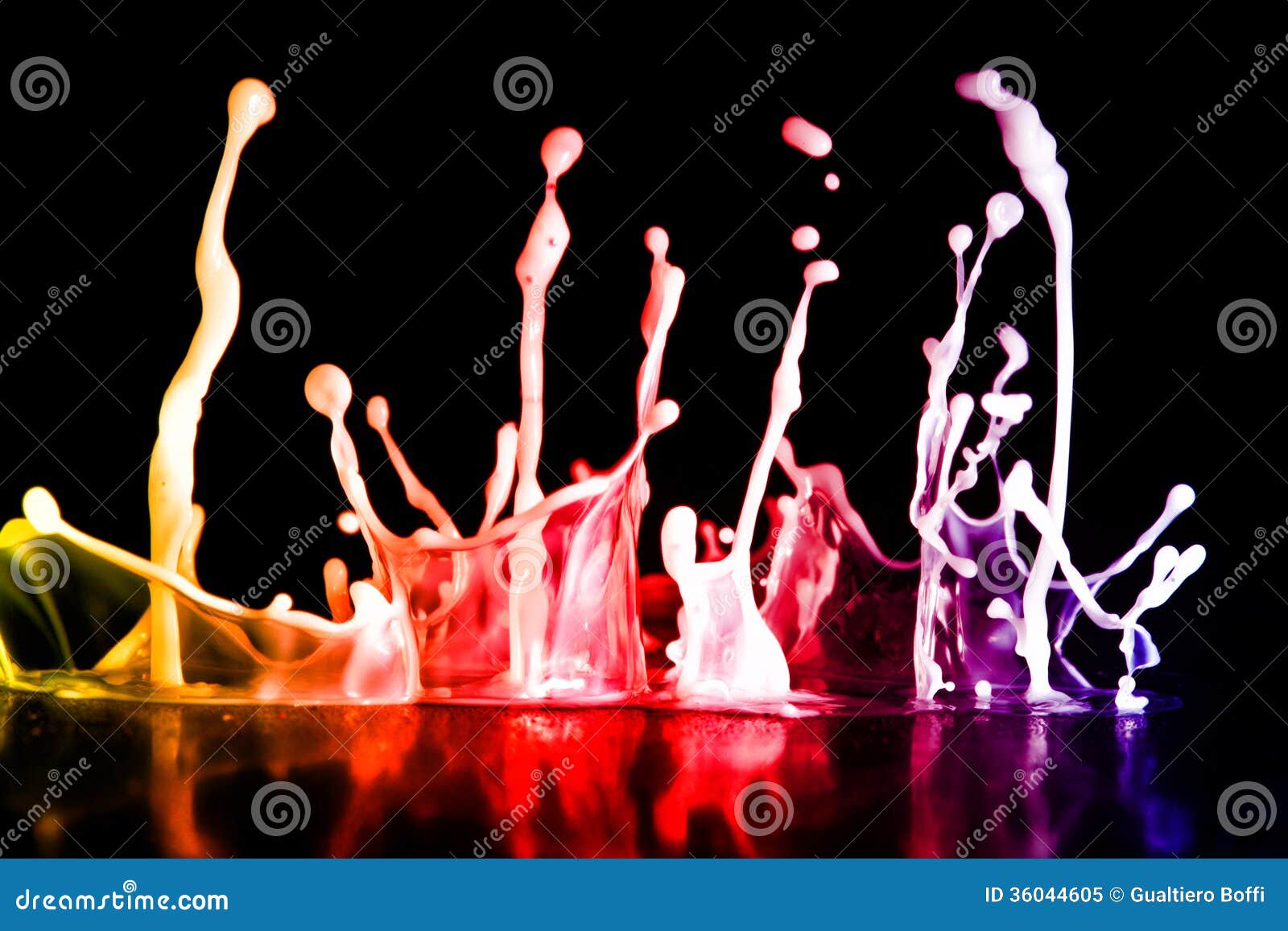 Paint explosion stock image. Image of explosion, liquid - 36044605