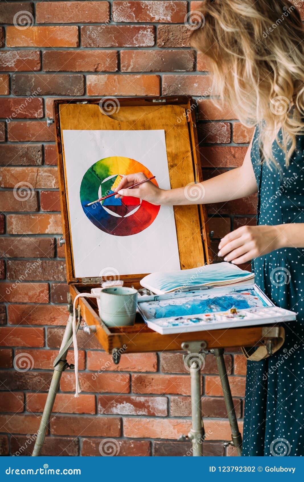 Paint Lesson Art Class Skill Learn Draw Color Wheel Stock Photo - Image ... Paint Lesson Art Class Skill Learn Draw Color Wheel Stock Photo - Image ...