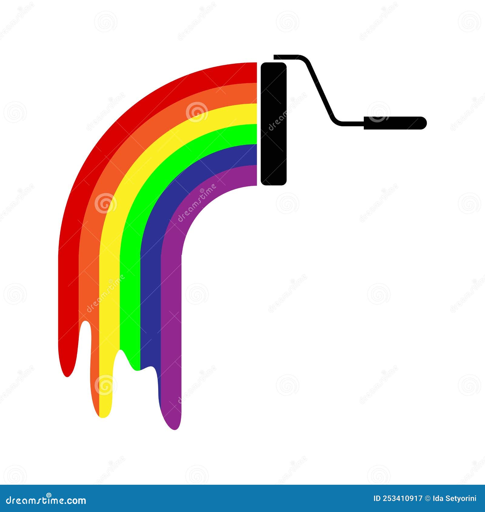 Paint Logo Icon Vector Template Stock Vector - Illustration of ...