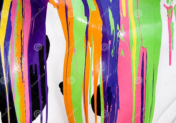 Paint mess stock image. Image of rainbow, vivid, artwork - 6432473