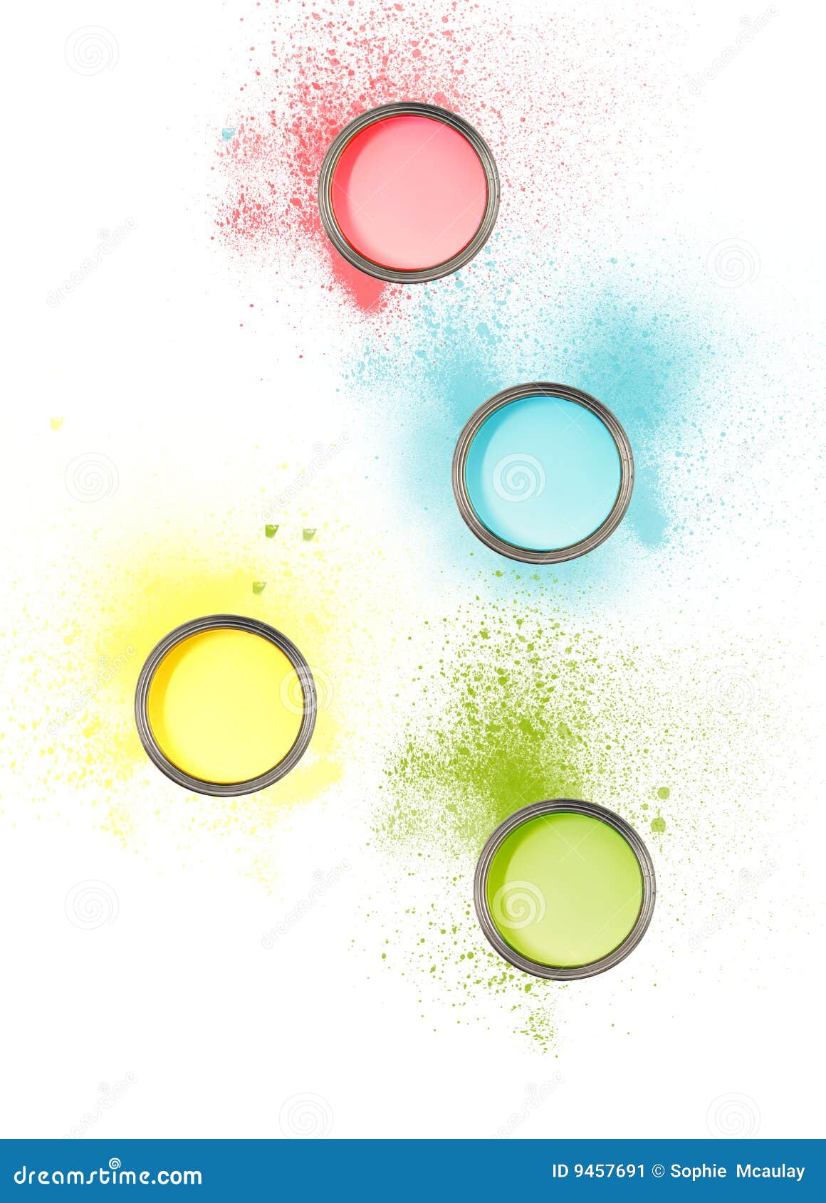 Paint mess stock image. Image of concept, bristle, drip - 9457691