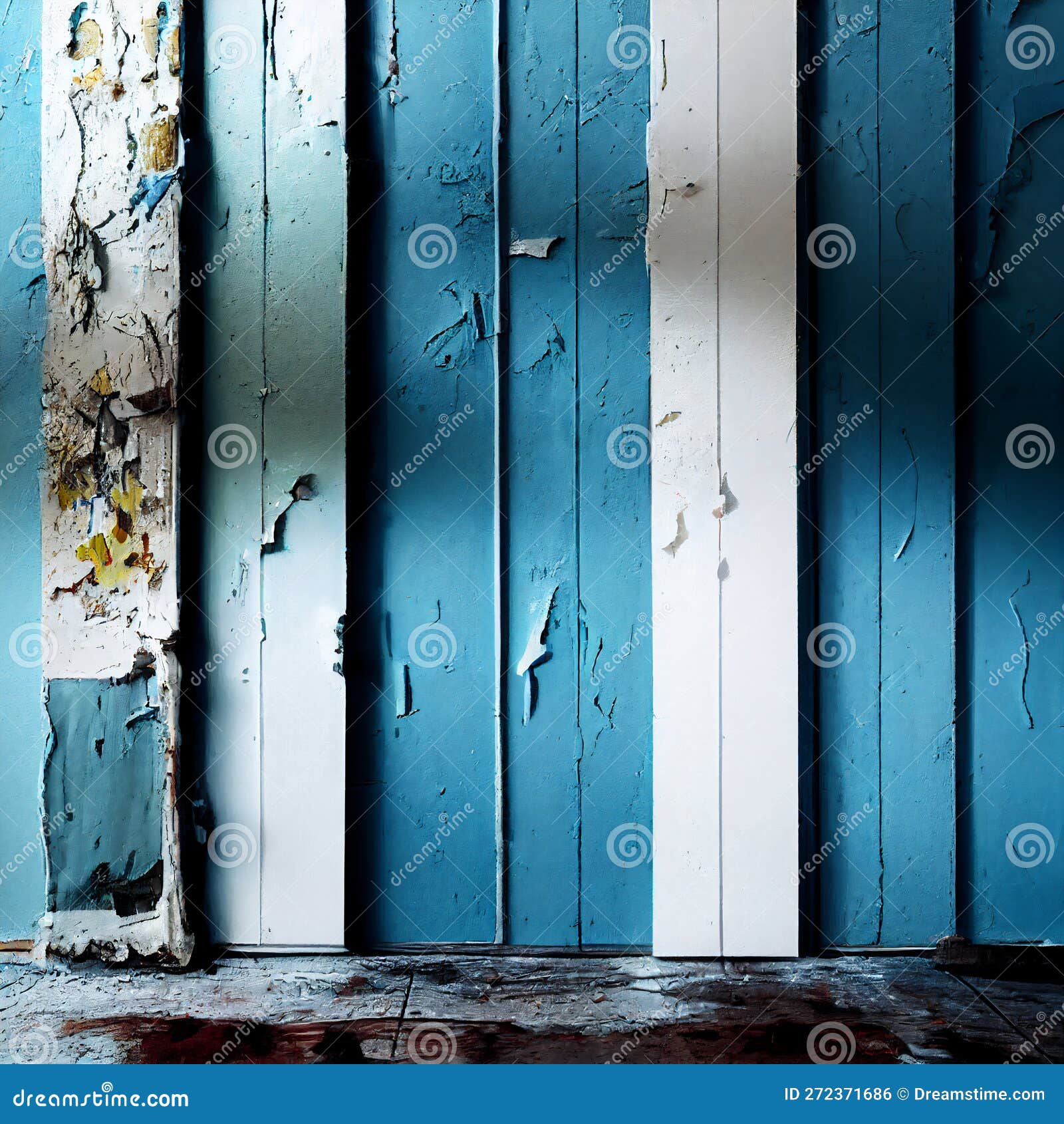 Paint is peeling off stock illustration. Illustration of structure ...