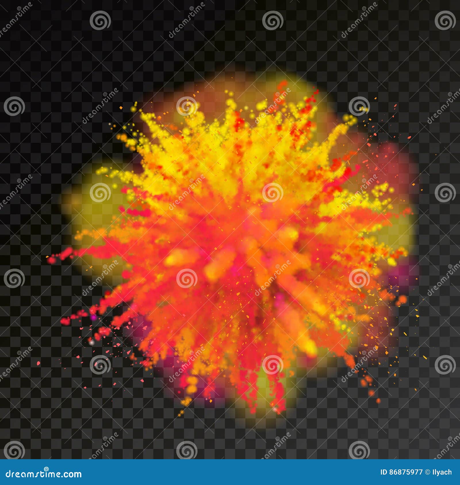 Color Explosion Vector
