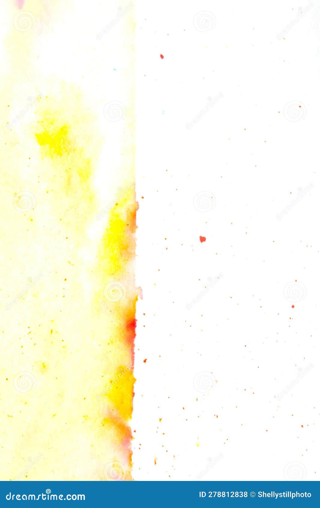 Paint Powder and Splashes in Vibrant Watercolour Painting Exploding ...