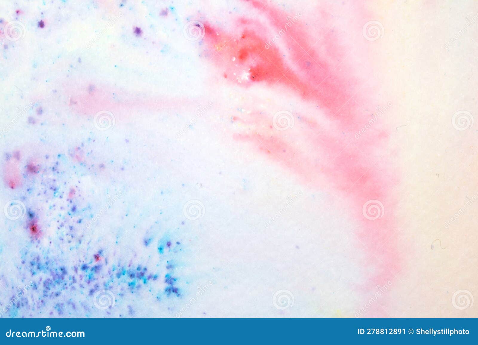 Paint Powder and Splashes in Vibrant Watercolour Painting Exploding ...