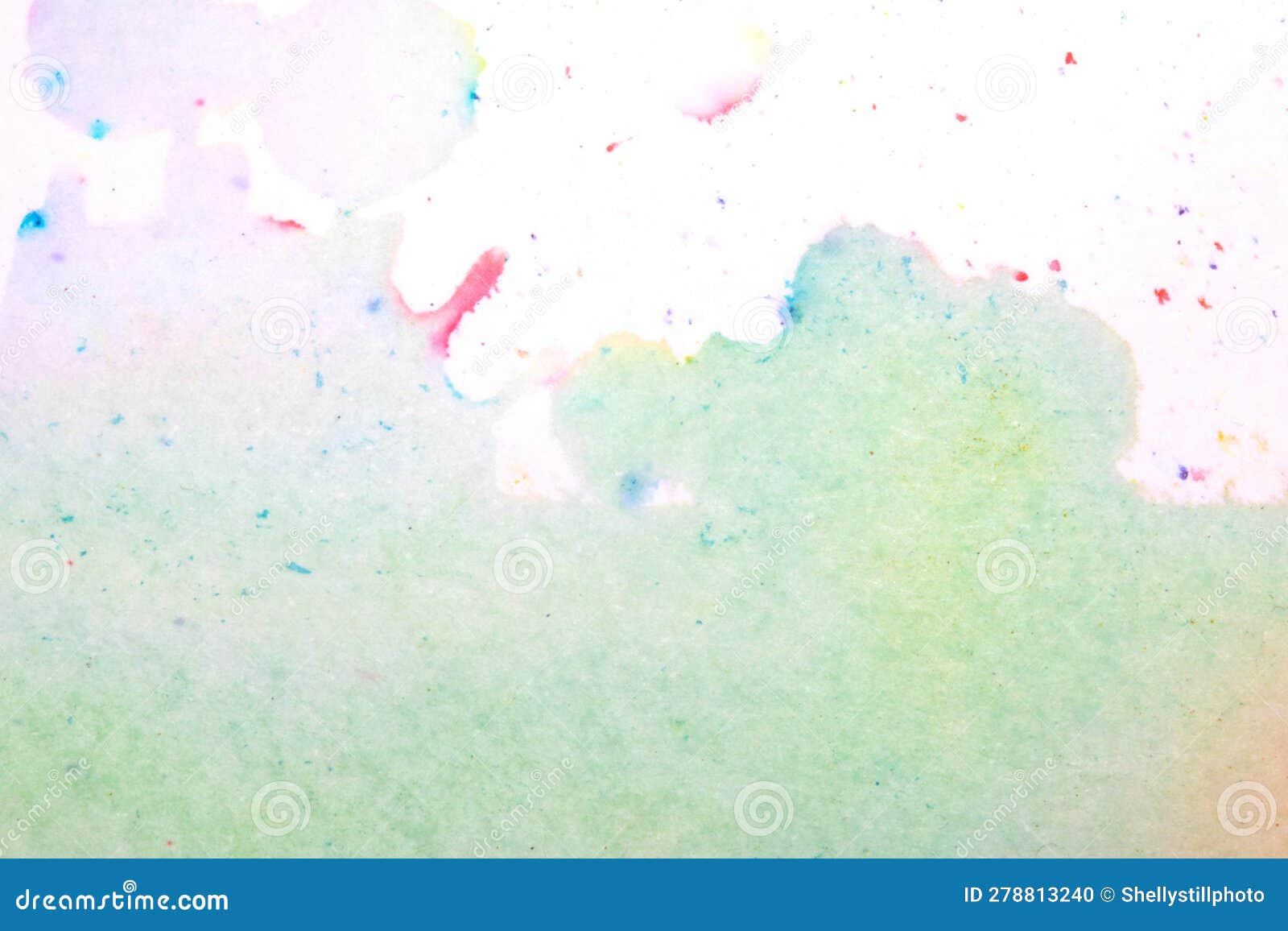 Paint Powder and Splashes in Vibrant Watercolour Painting Exploding ...