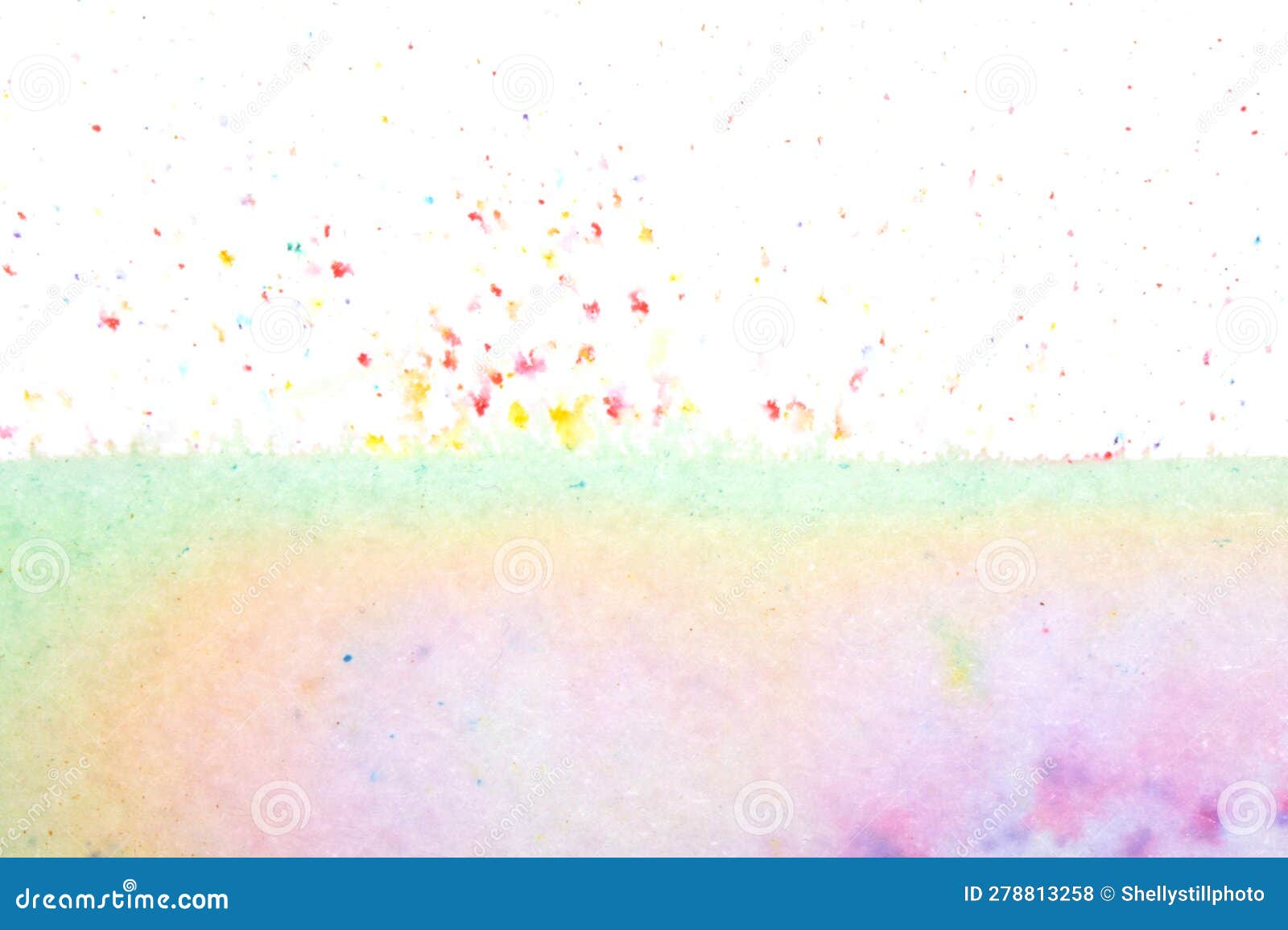 Paint Powder and Splashes in Vibrant Watercolour Painting Exploding ...