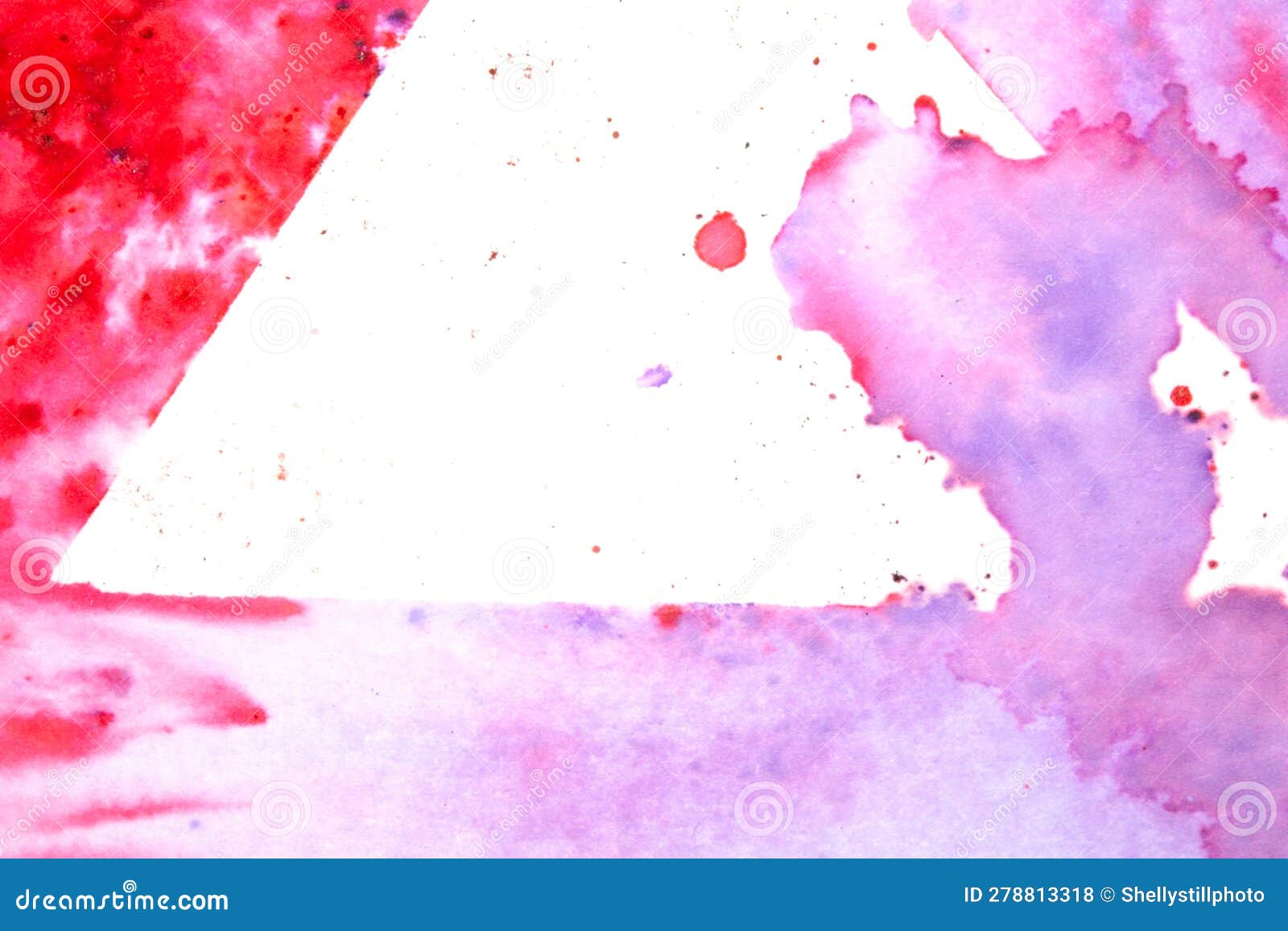 Paint Powder and Splashes in Vibrant Watercolour Painting Exploding ...