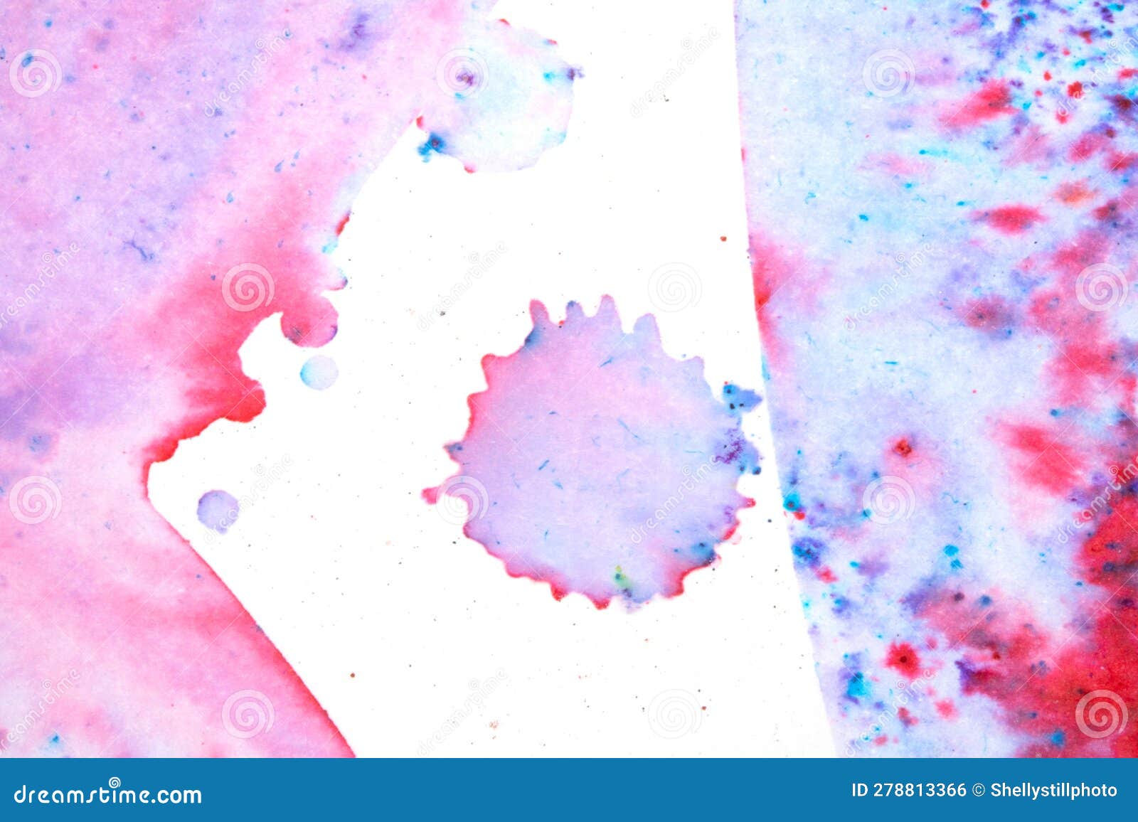 Paint Powder and Splashes in Vibrant Watercolour Painting Exploding Colour Rainbows Stock Photo ...
