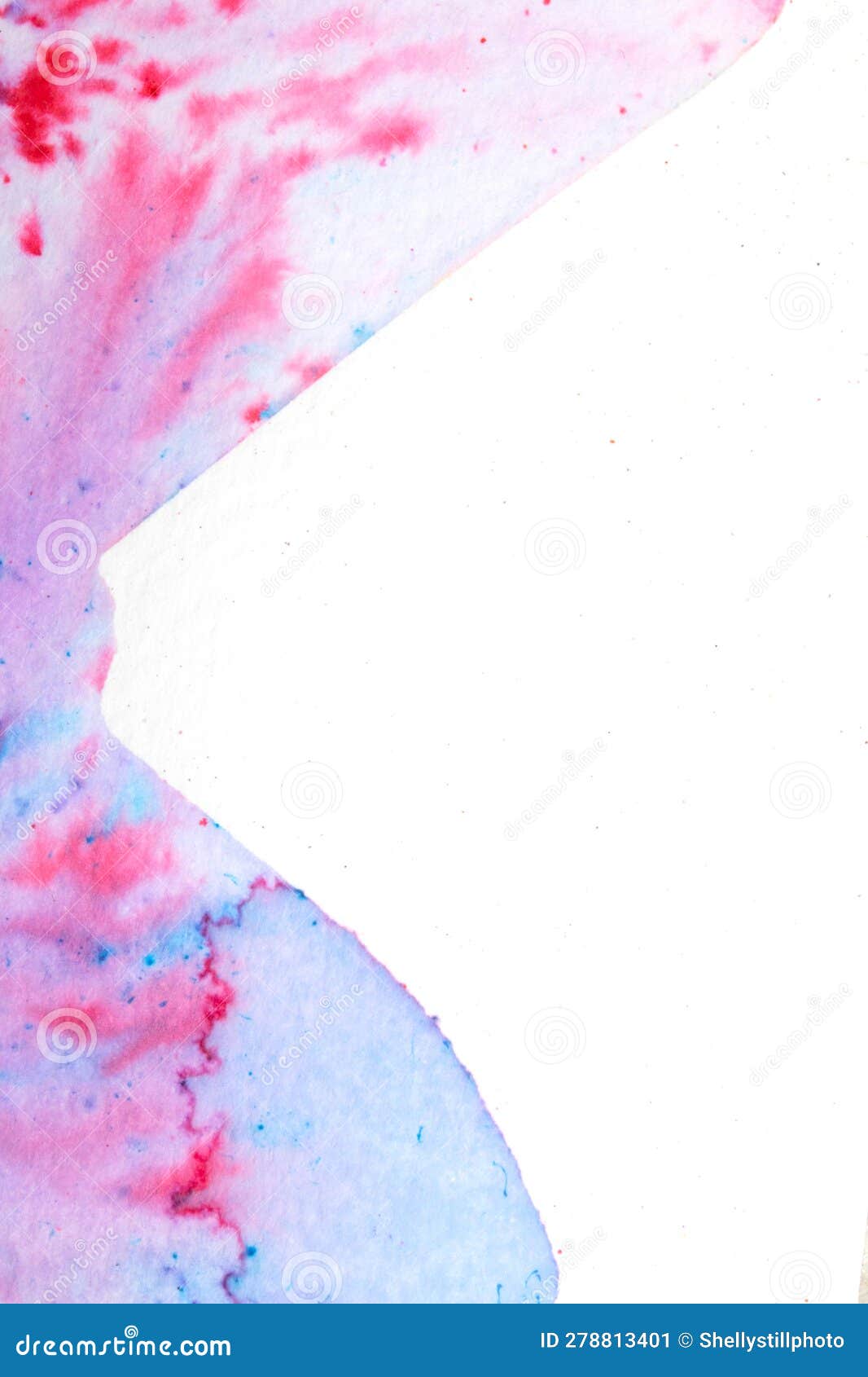 Paint Powder and Splashes in Vibrant Watercolour Painting Exploding ...