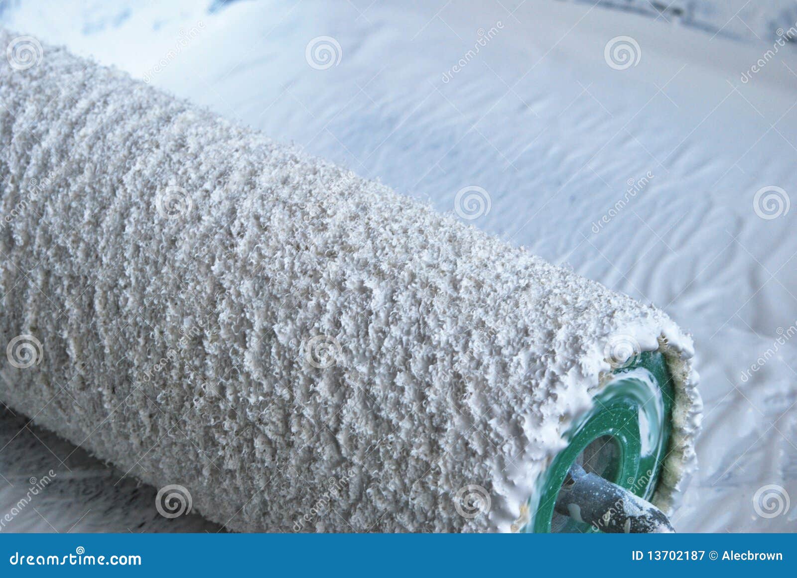 Paint roller stock image. Image of clean, equipment, product - 13702187