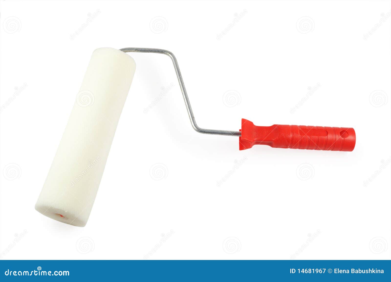 Paint roller stock image. Image of remodel, renovation - 14681967