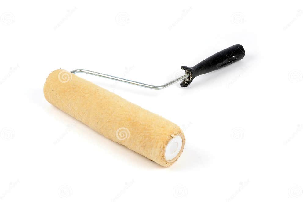 Paint Roller stock image. Image of working, improvement - 2227231