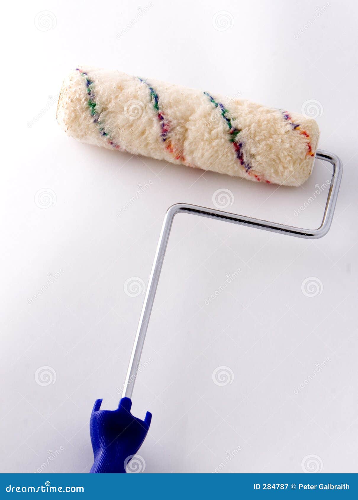 Paint roller stock image. Image of tools, improvement, home - 284787