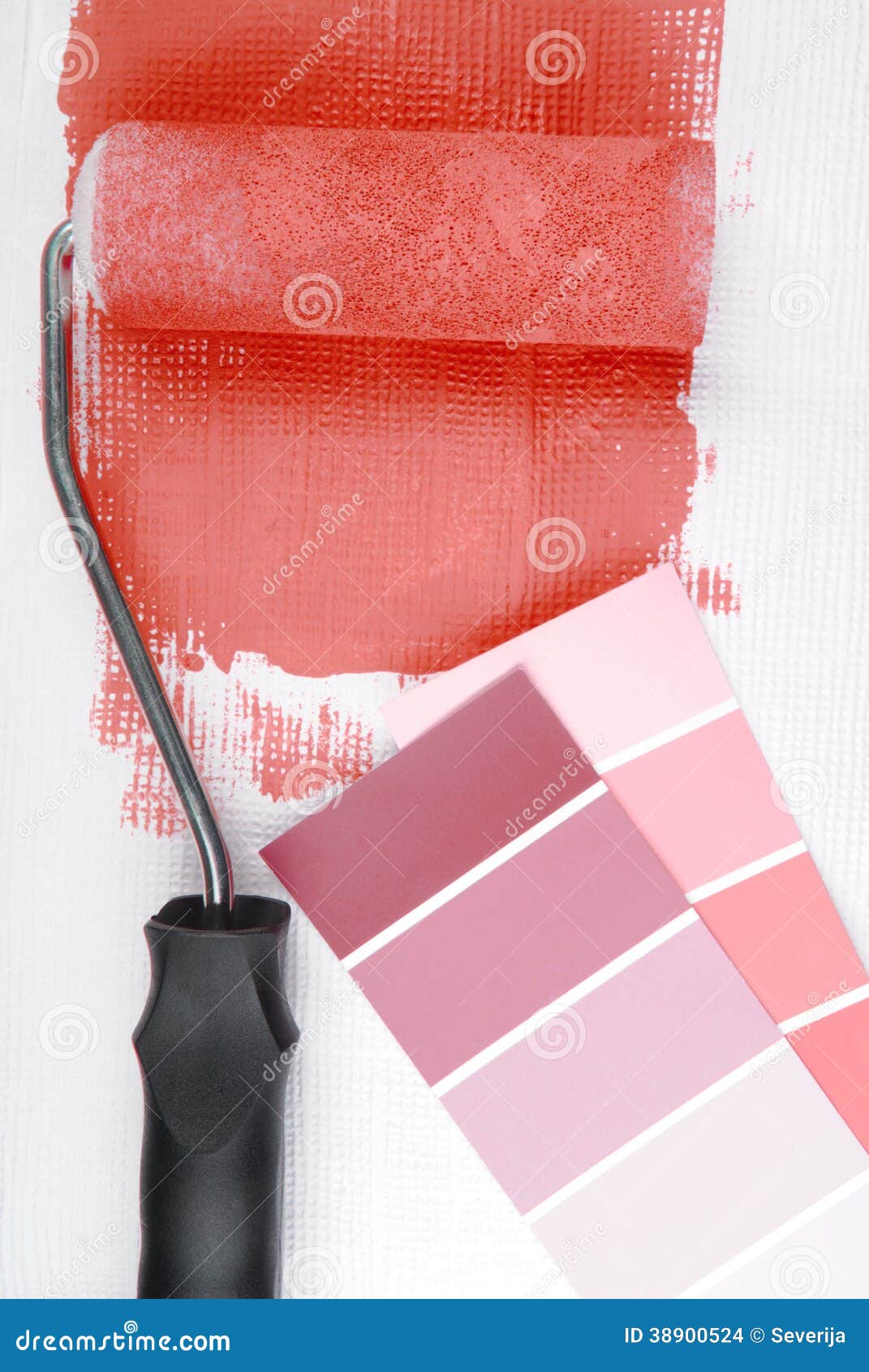 Paint roller and color stock photo. Image of paint, construction - 38900524