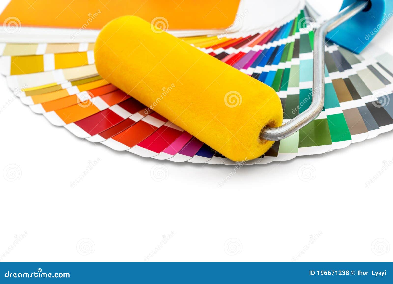 Swatches And Roller Royalty-Free Stock Photography | CartoonDealer.com ...