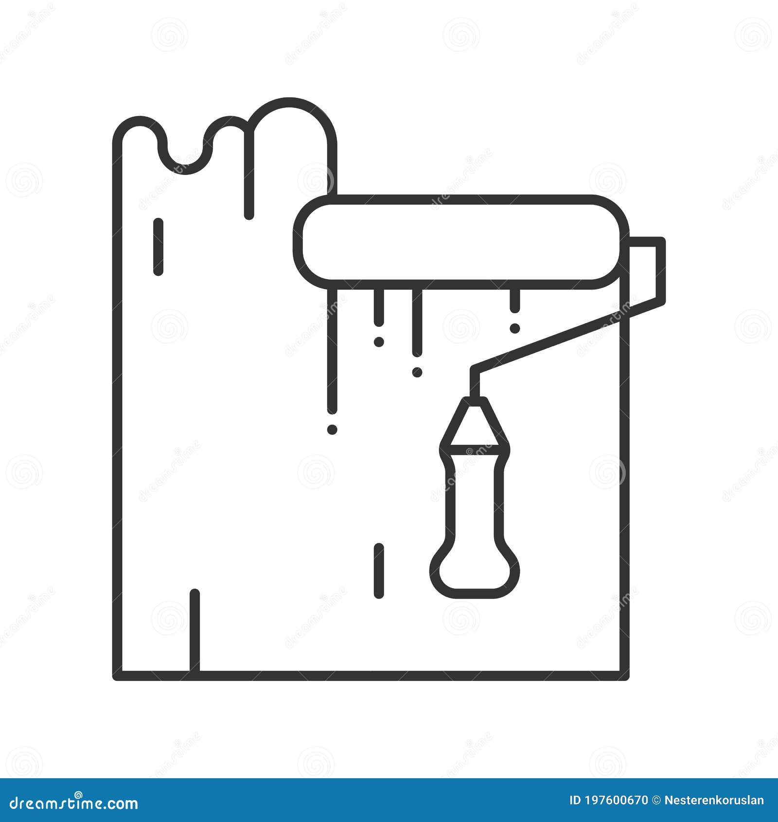 Dyeing Car Icon Illustration Isolated Vector Sign Symbol ...