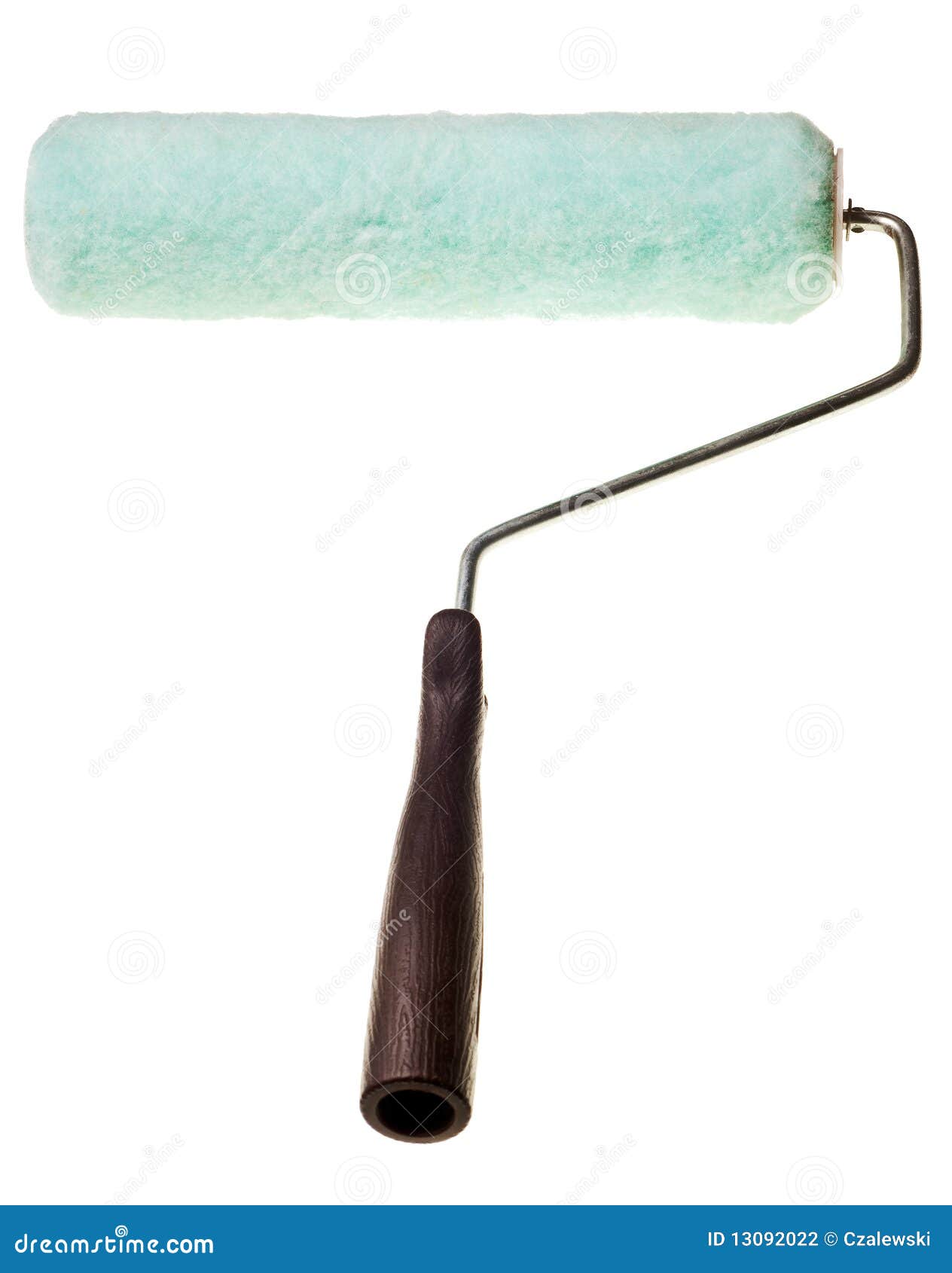 Paint roller isolated stock photo. Image of macro, rolling - 13092022