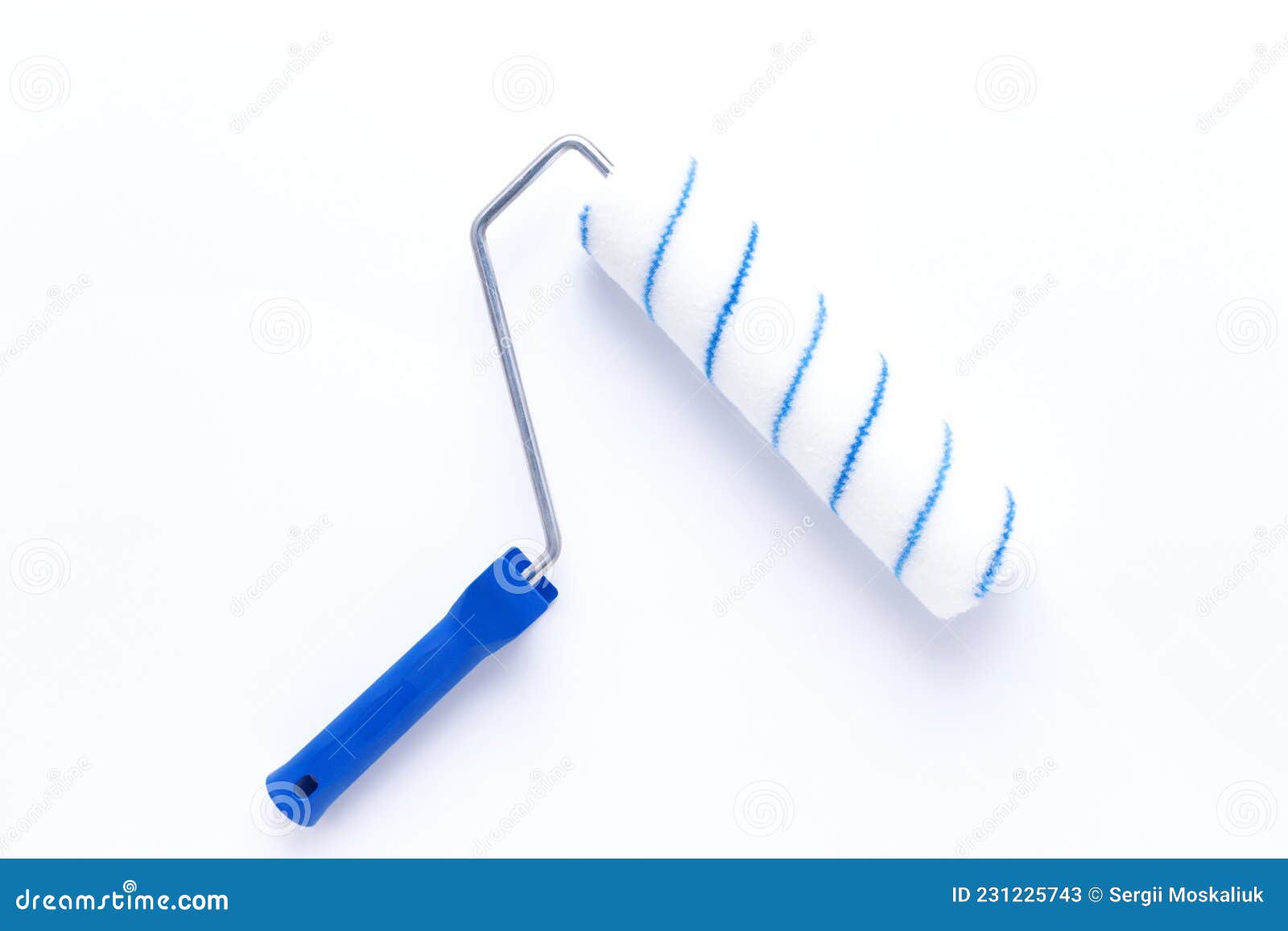 Paint Roller on White Background. Construction Tool for House Room ...