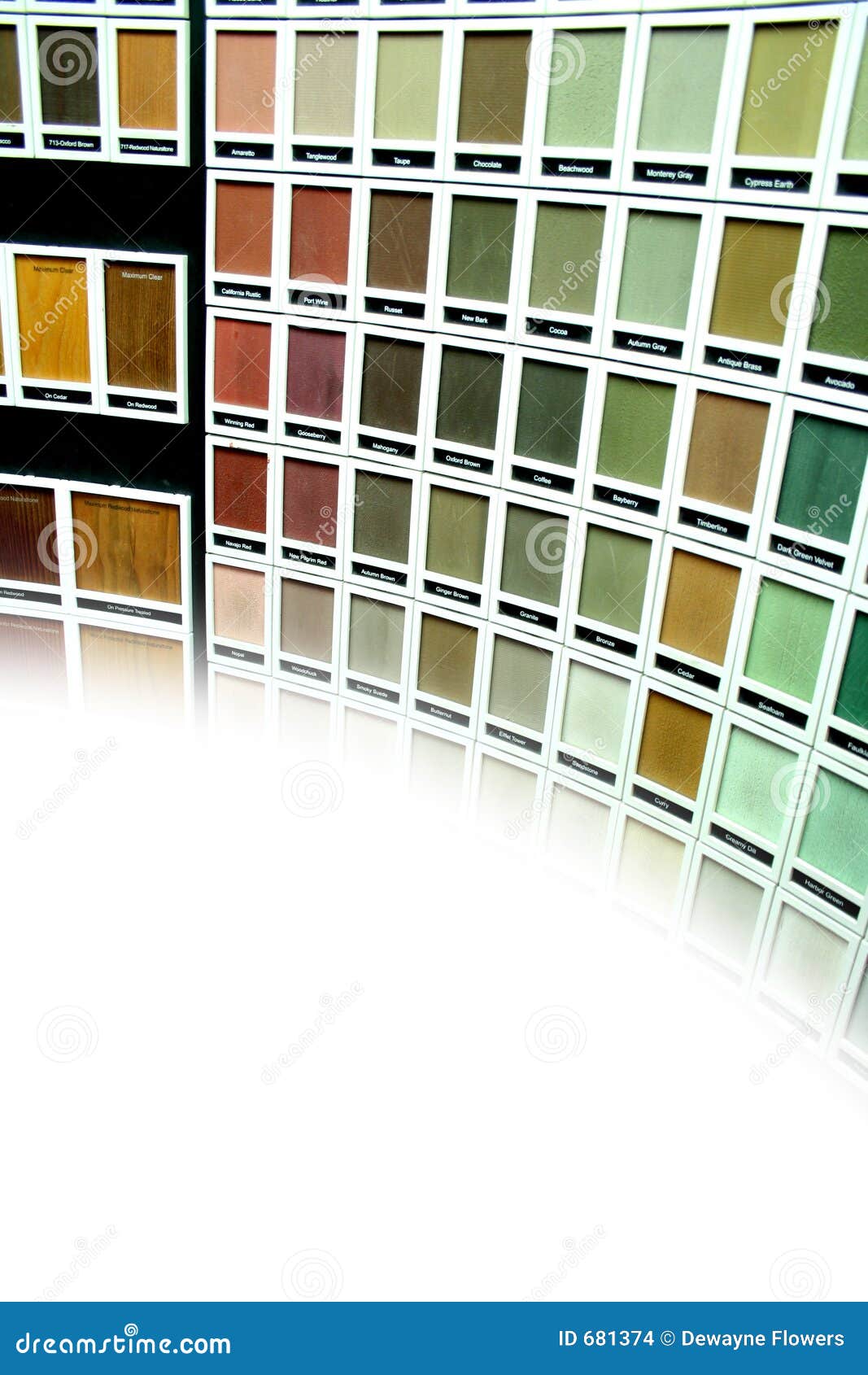 Paint Samples stock photo. Image of wallpaper, paint, medium - 681374