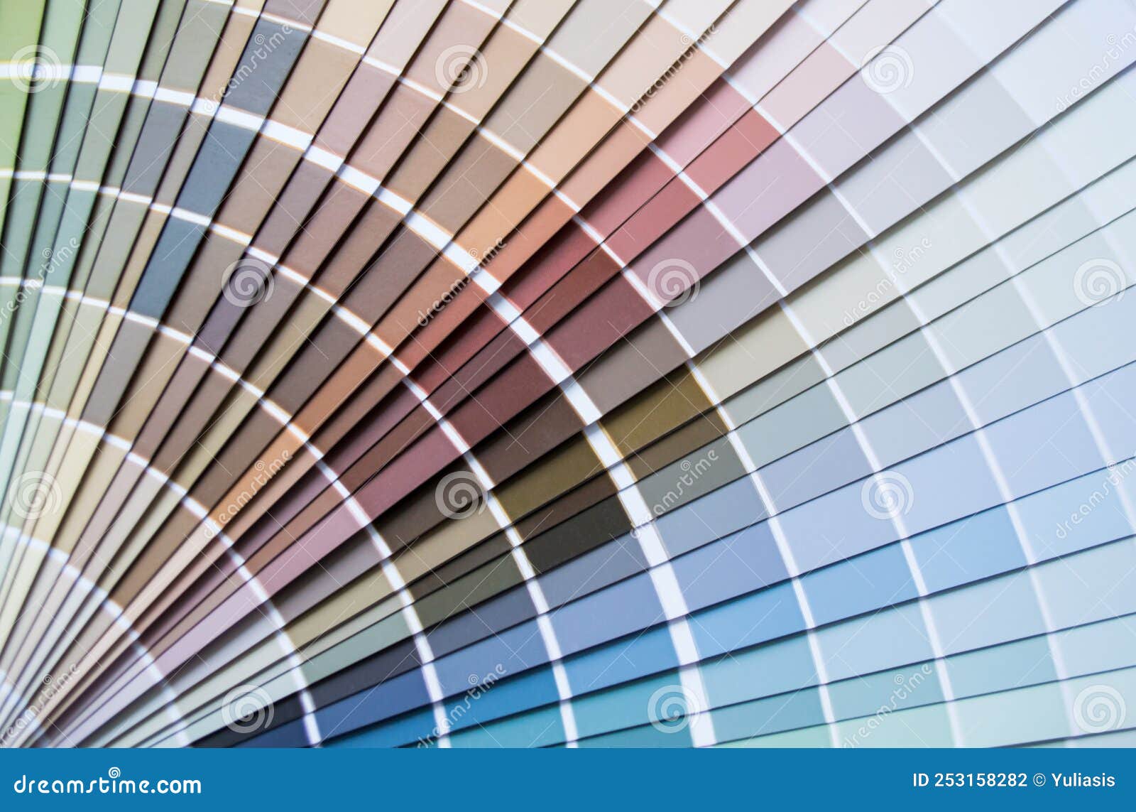 Paint Samples, Colors Swatch, Interior Design. Abstract Background ...
