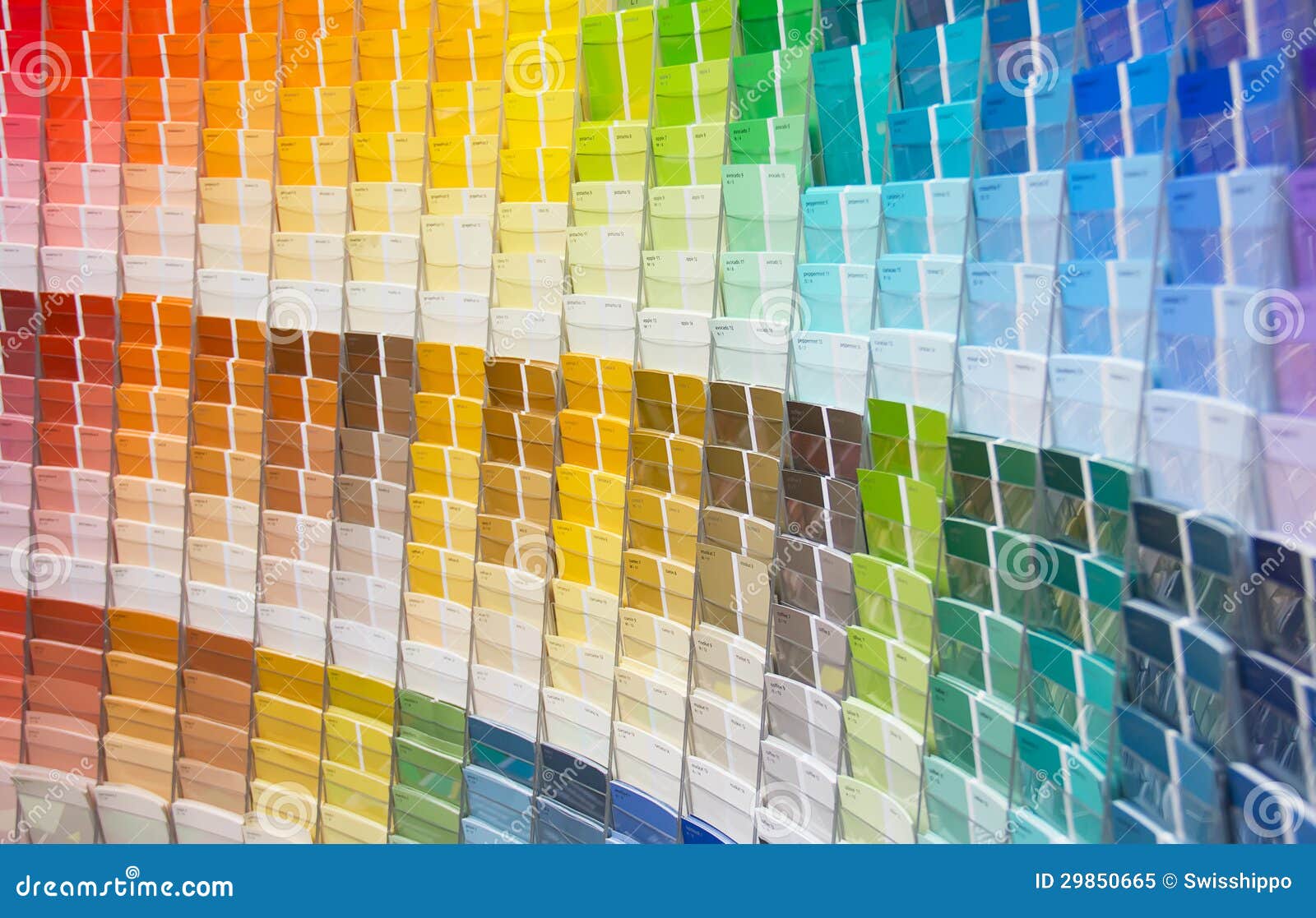 Paint samples stock image. Image of cmyk, colour, background - 29850665