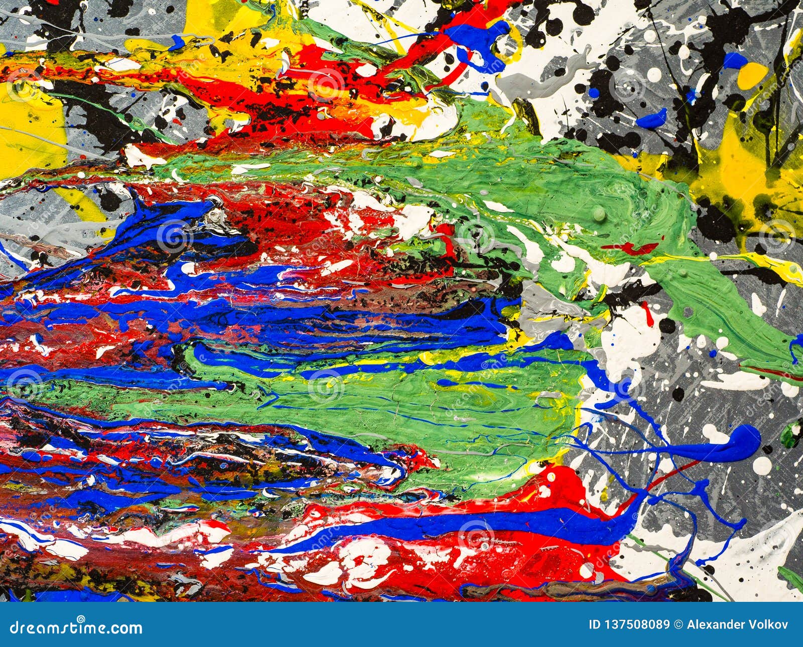 Paint smudges. Color chaos stock image. Image of liquid - 137508089