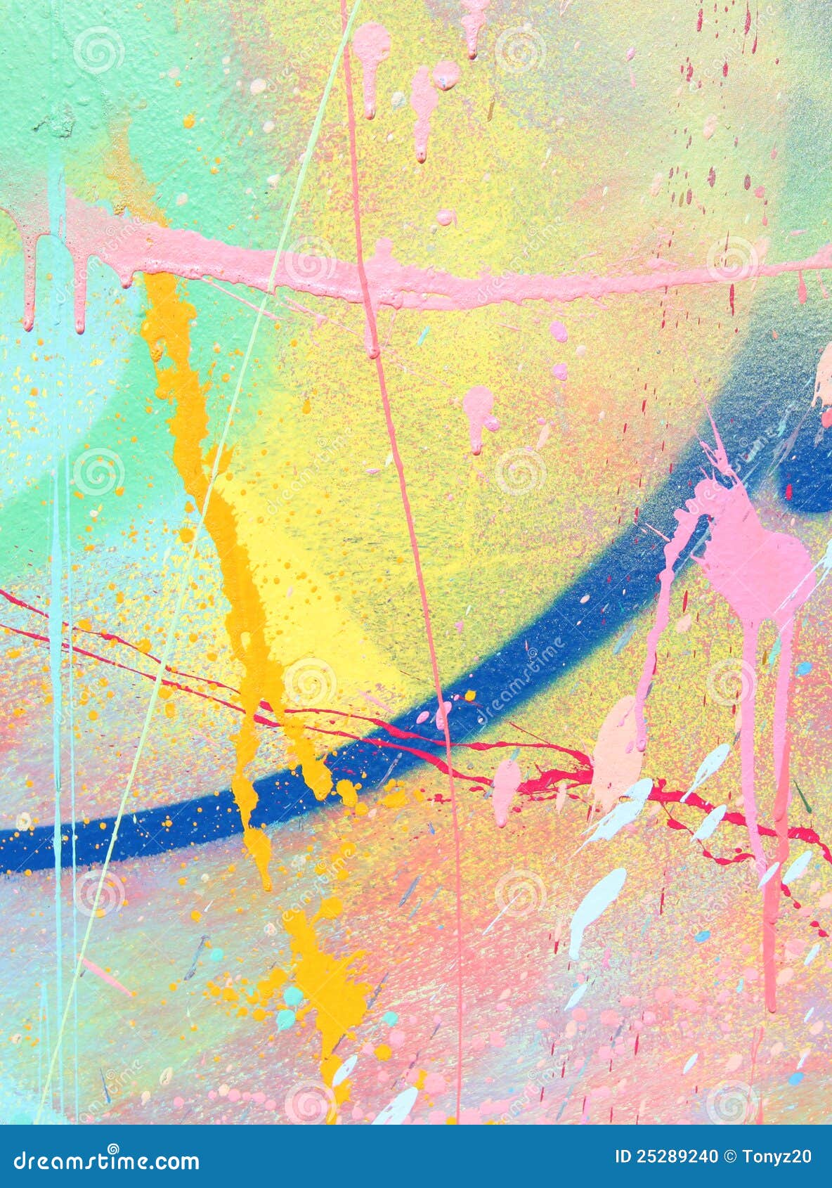 Paint spatter stock photo. Image of artist, drips, vivid - 25289240