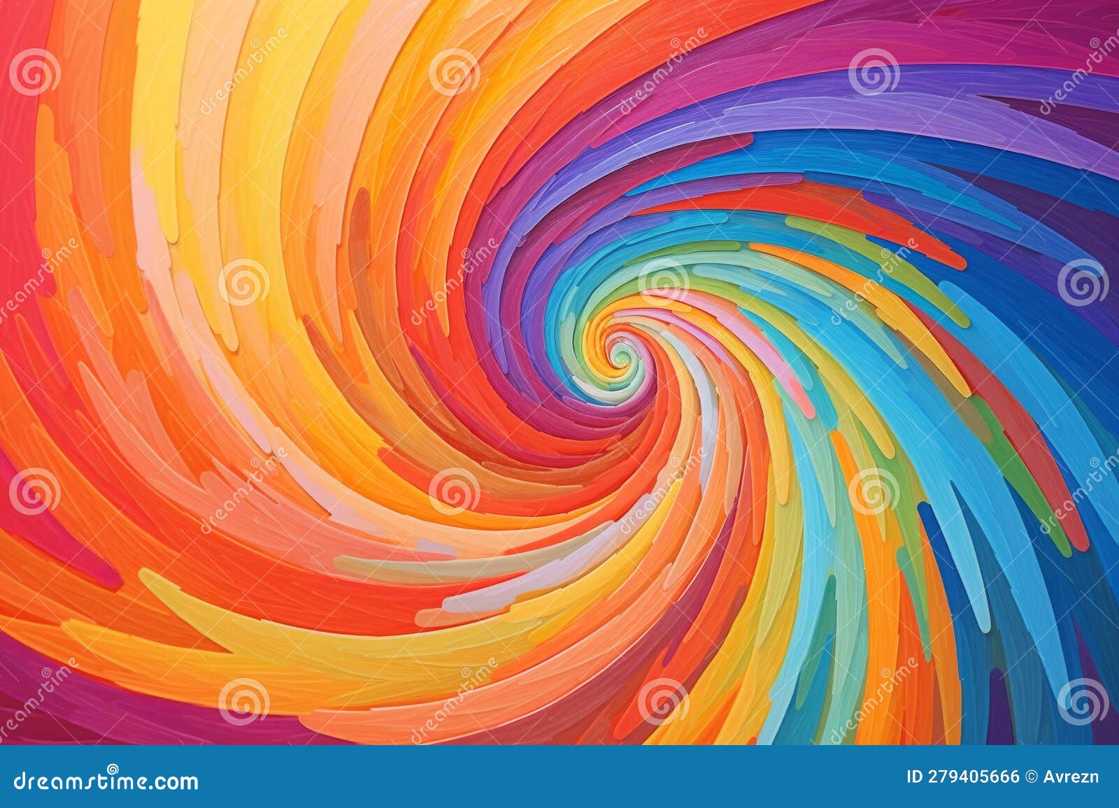 Spiraling Shapes: Moire Patterns, Motion, Generative AI Stock ...