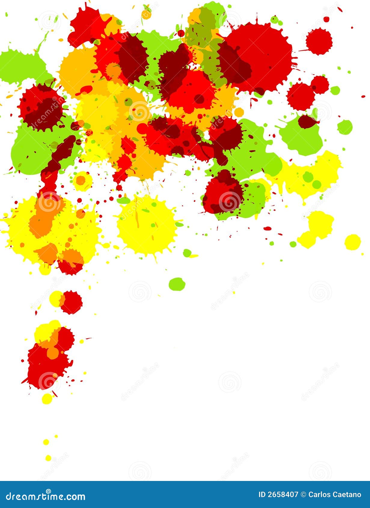 Color Multi Paint Splatter Stock Illustrations – 1,028 Color Multi ...