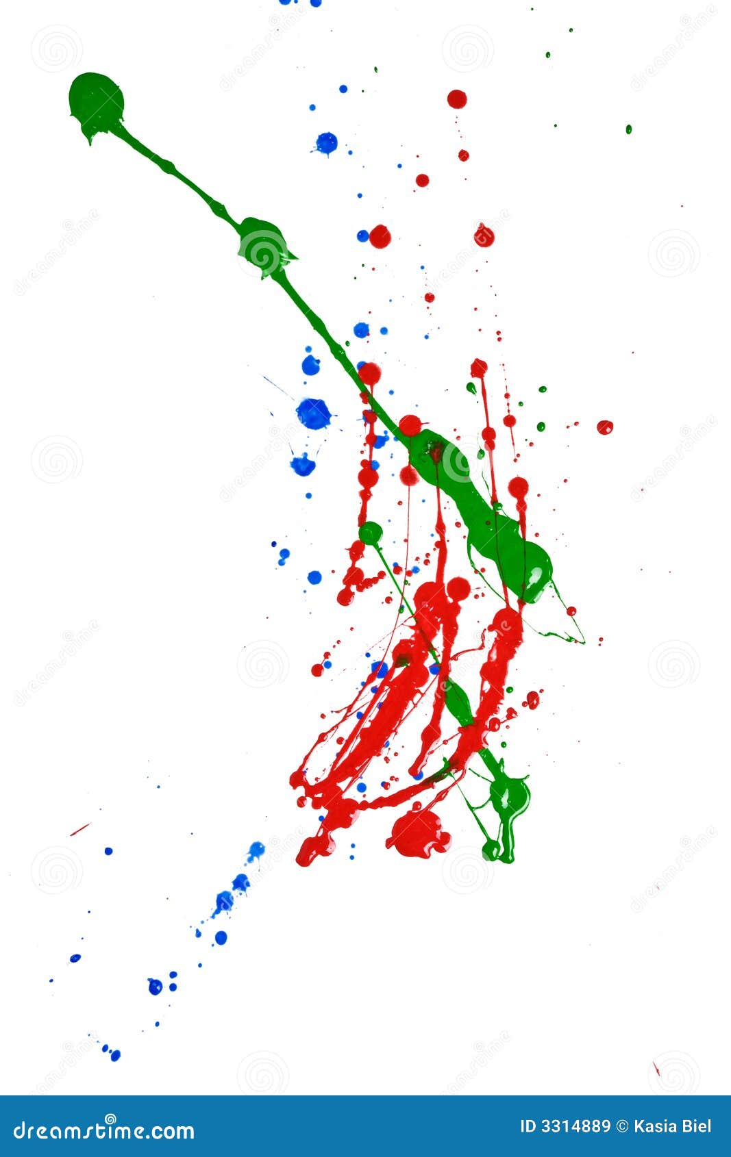 Paint Splash stock image. Image of artistic, colorful - 3314889