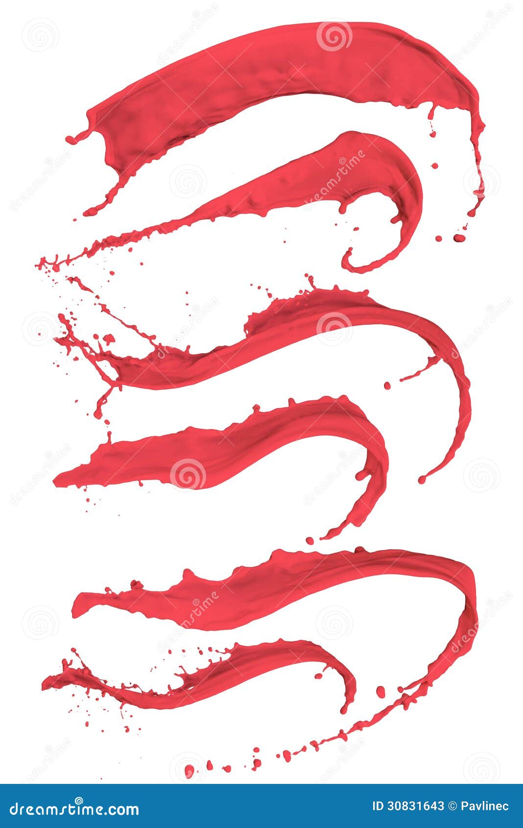 Paint splash collection stock image. Image of splash - 30831643