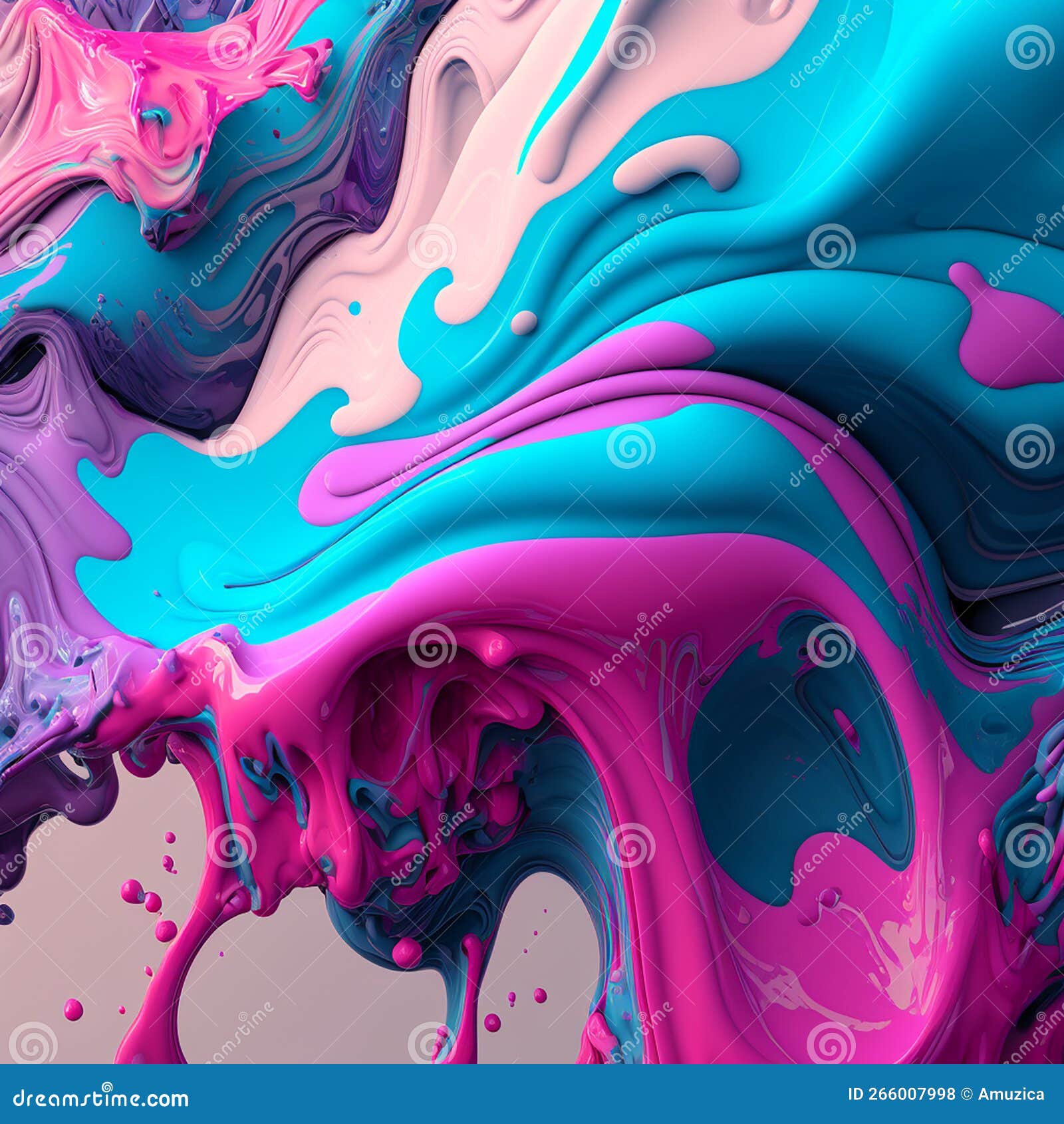 A Paint Splash Colorfull Rainbow Paint or Ink Design Stock Illustration ...