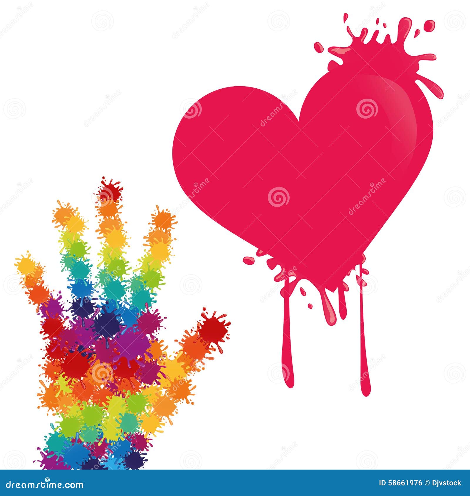 Paint splash design stock vector. Illustration of background - 58661976