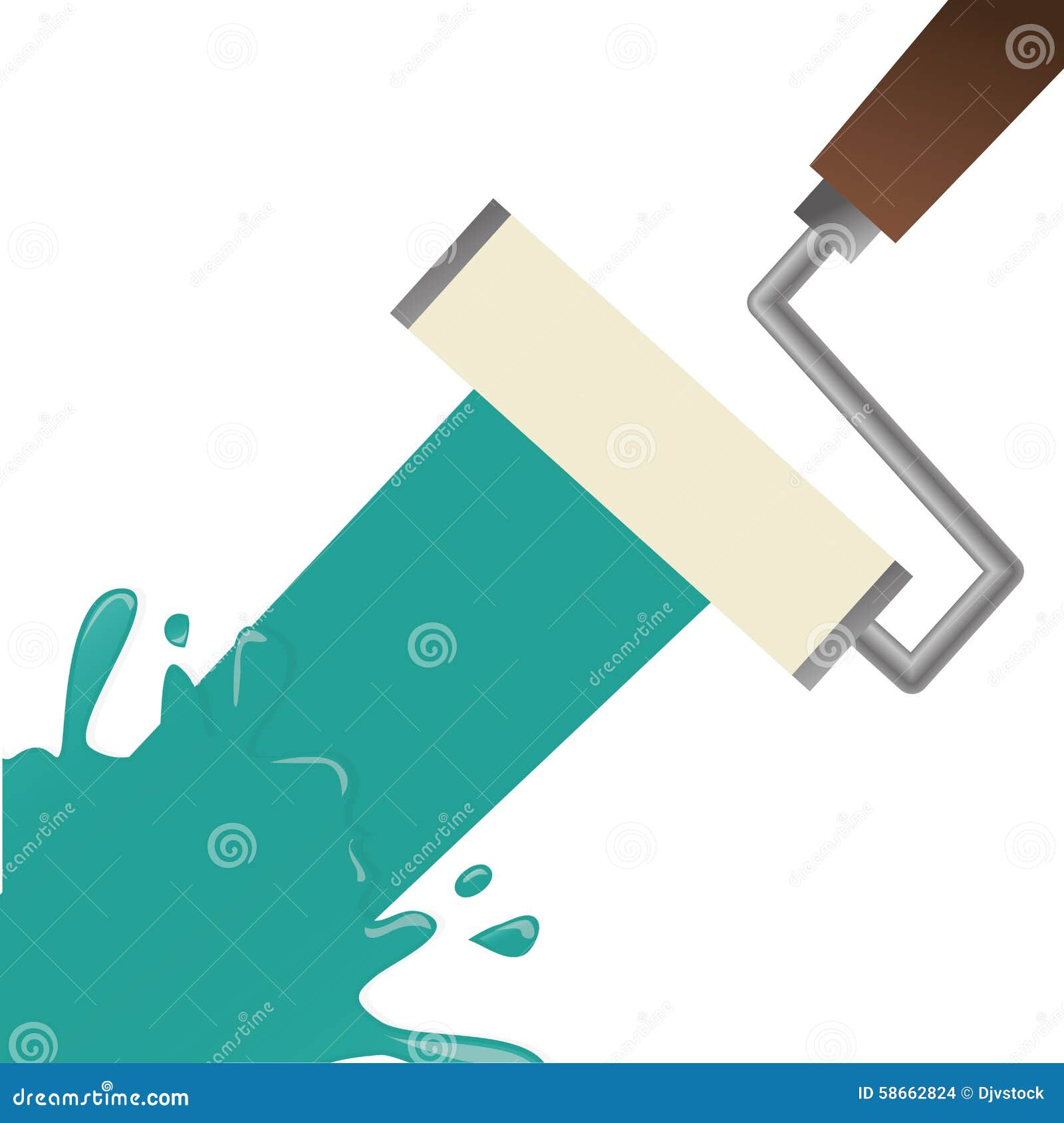 Paint splash design stock vector. Illustration of splat - 58662824