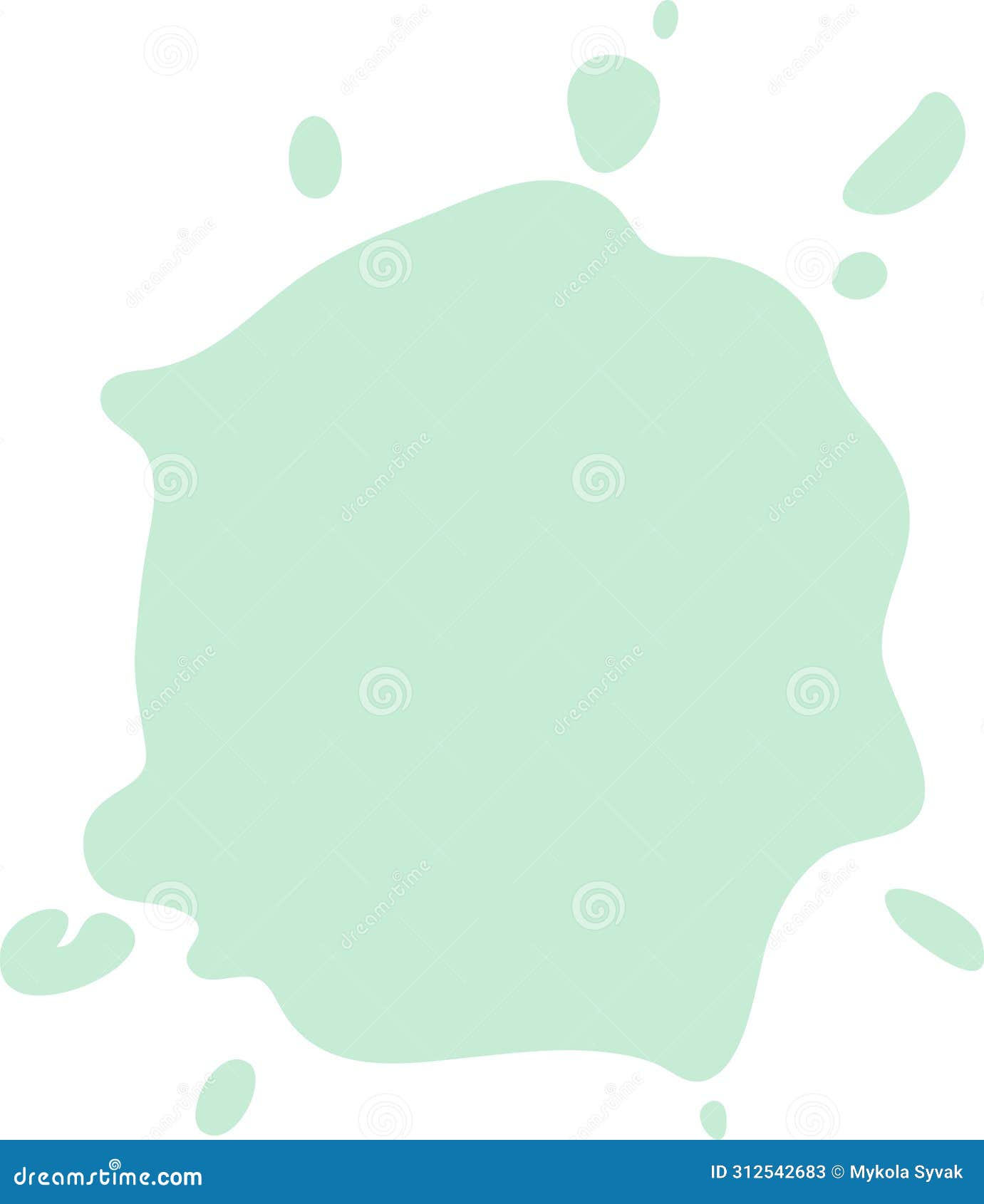 Paint Splash Icon stock vector. Illustration of stain - 312542683