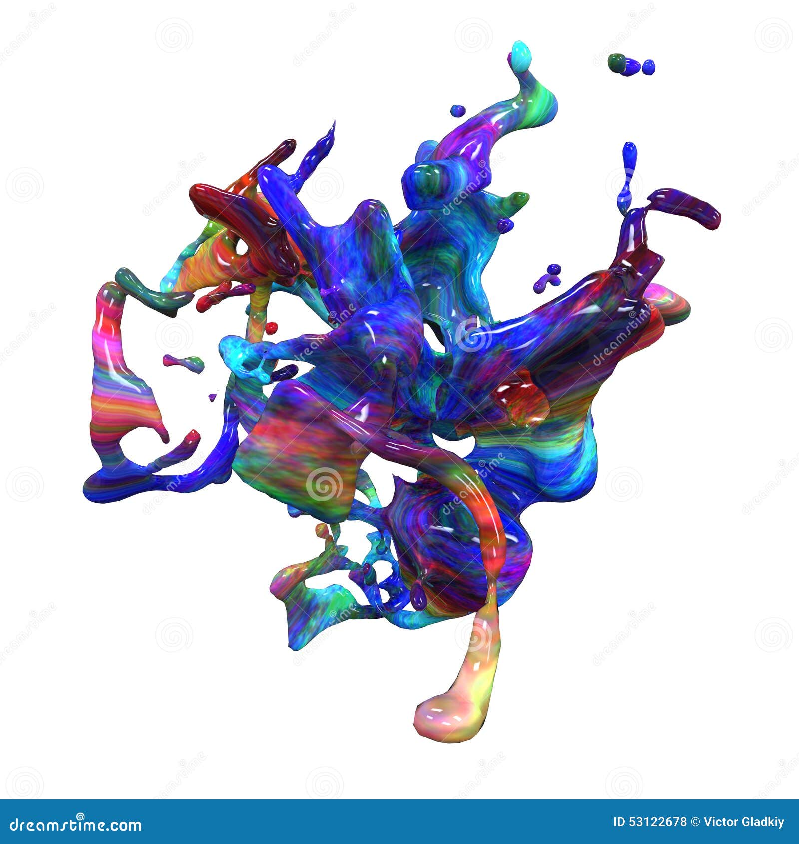 Paint Splash stock illustration. Illustration of paint - 53122678