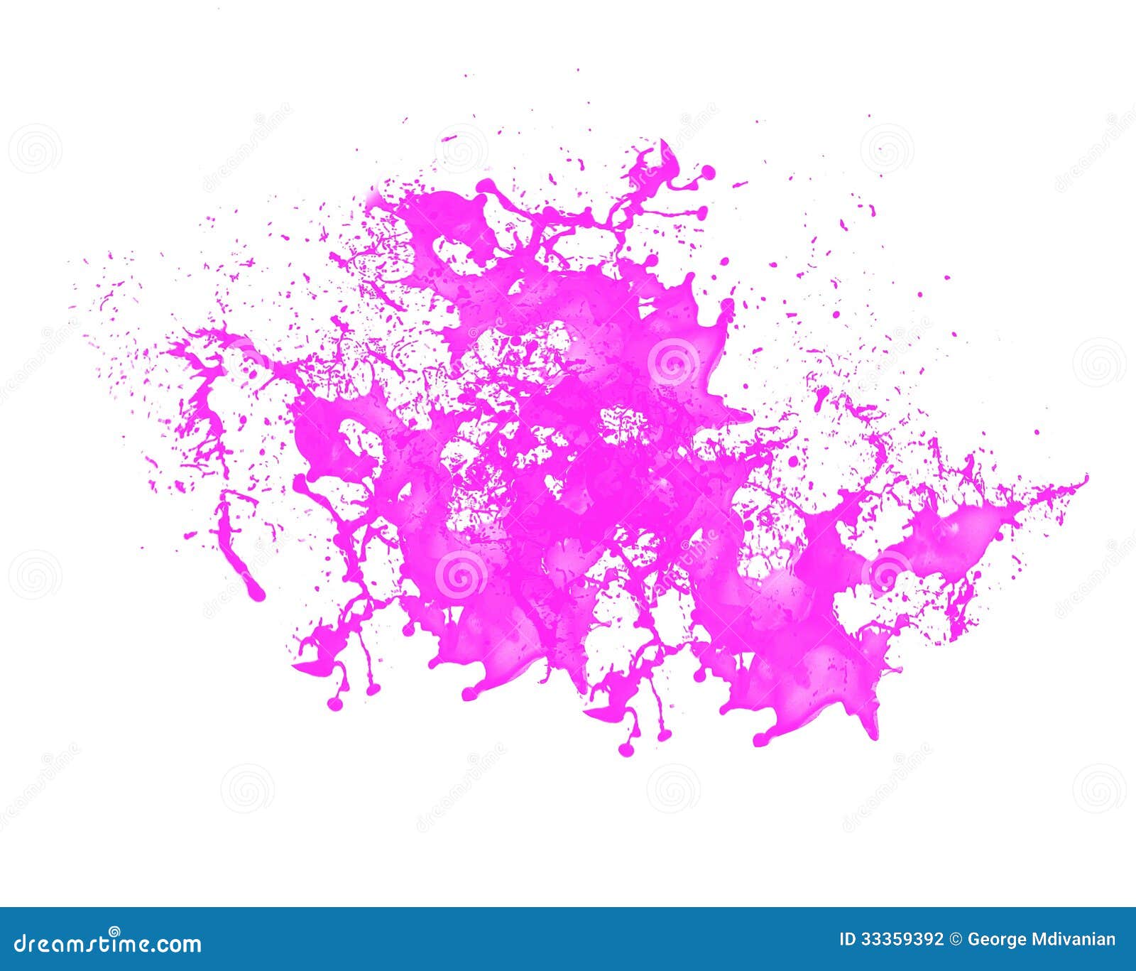 Paint splash stock photo. Image of motion, flow, abstract - 33359392