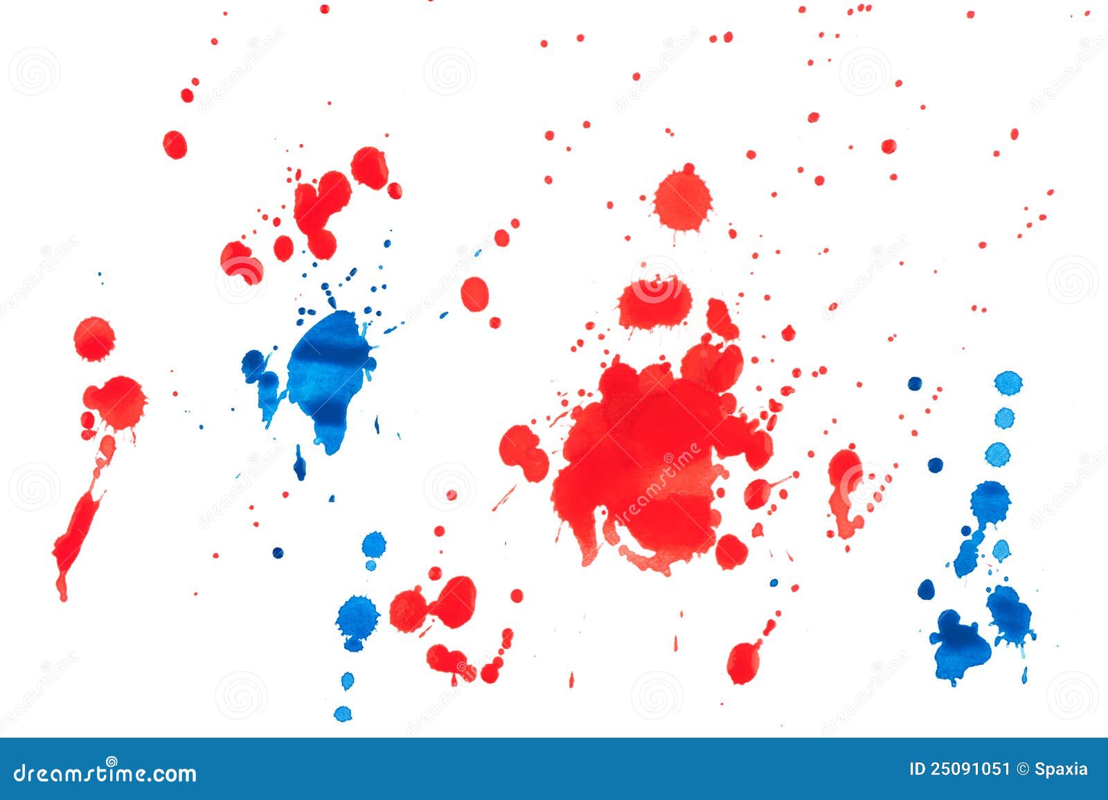 Paint splat stock image. Image of blot, colorful, drop - 25091051