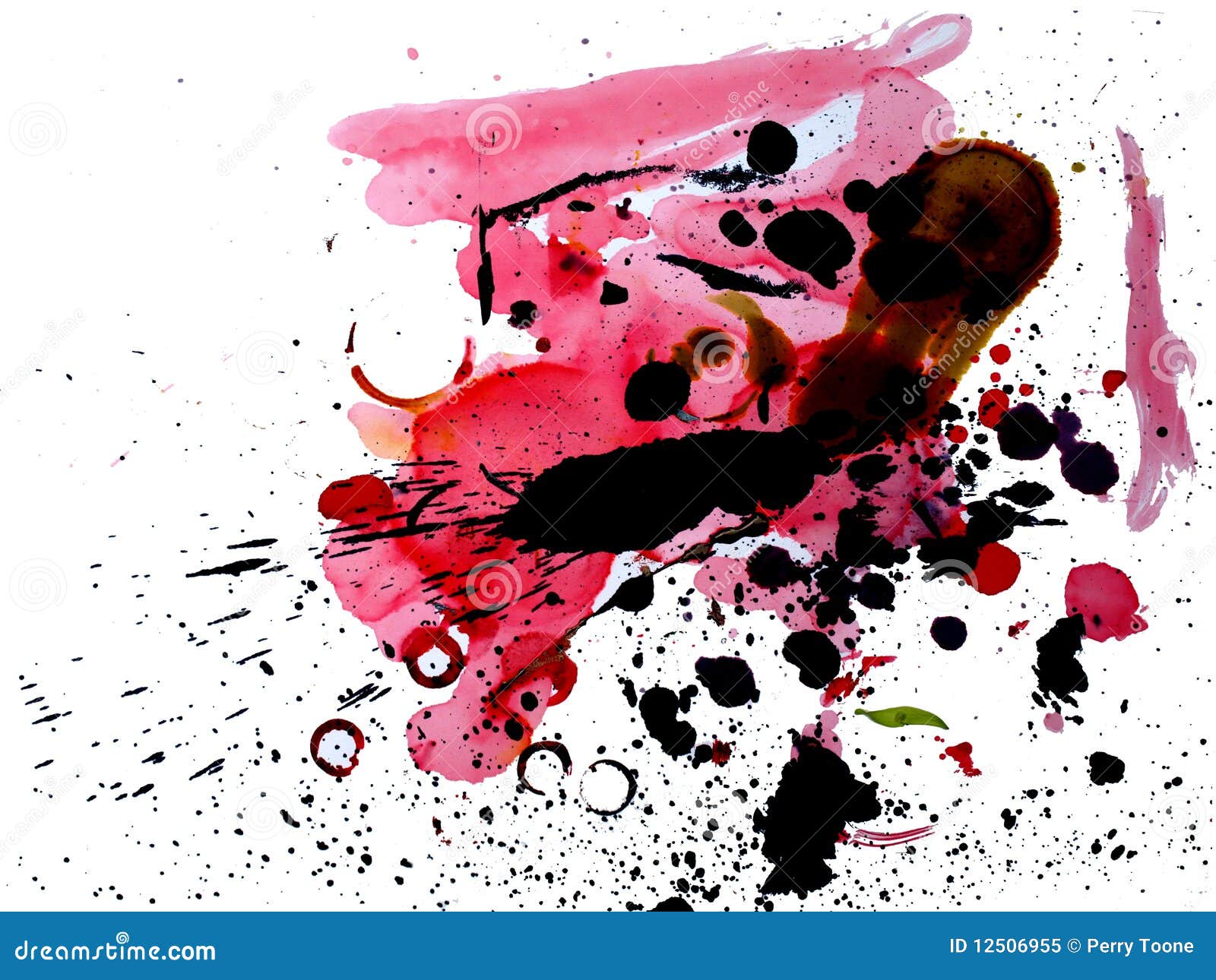 Paint Splat Effect stock illustration. Illustration of architecture ...