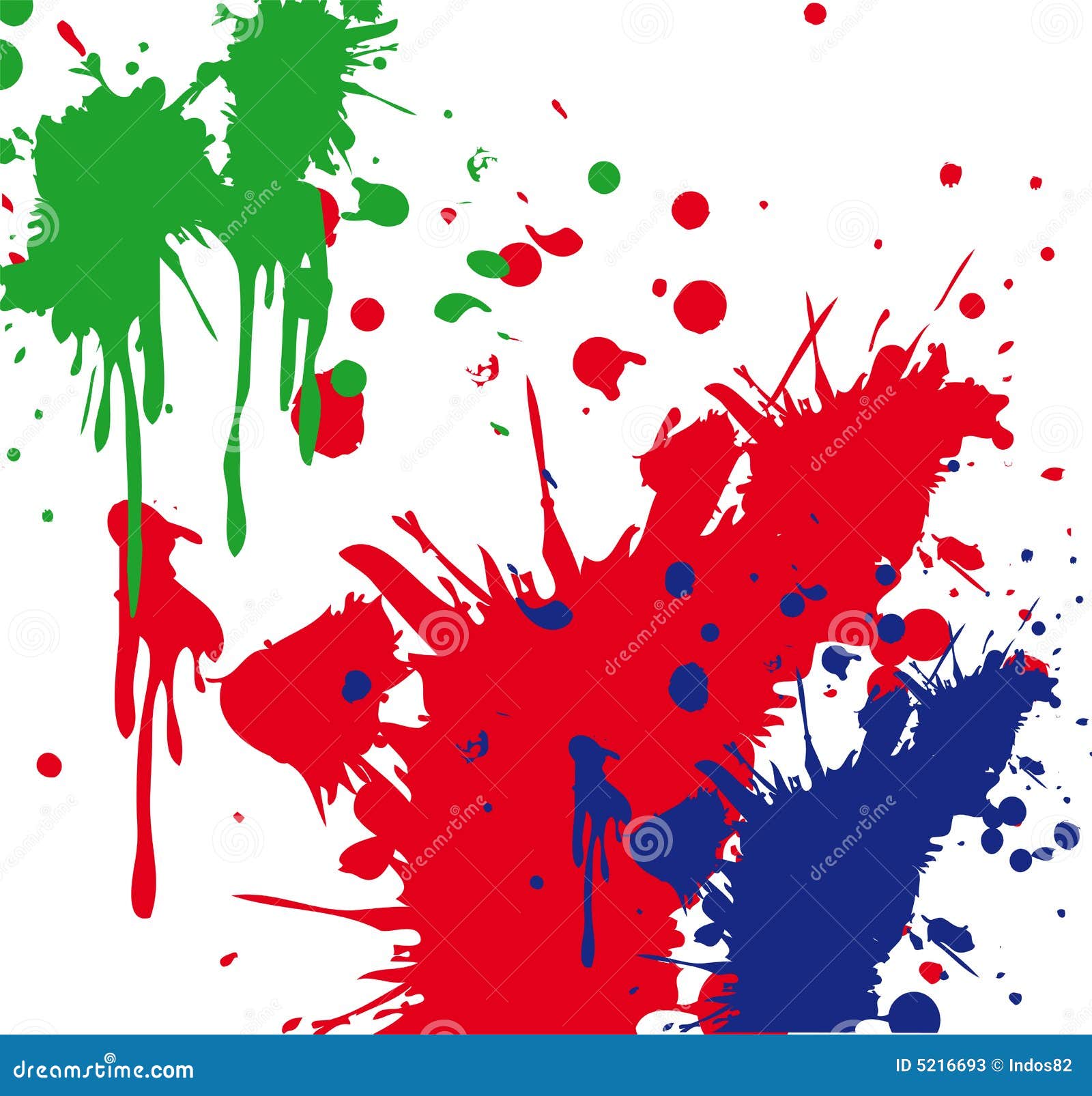 Paint Splatter stock vector. Illustration of vector, design - 5216693