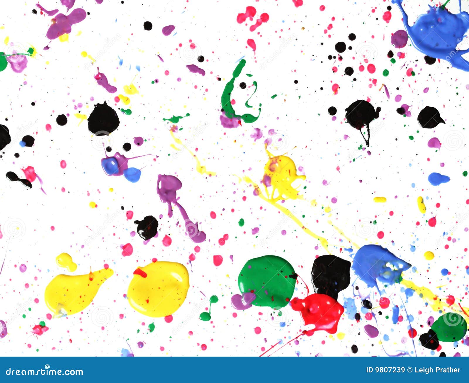Paint splatter stock image. Image of bright, paint, drop - 9807239