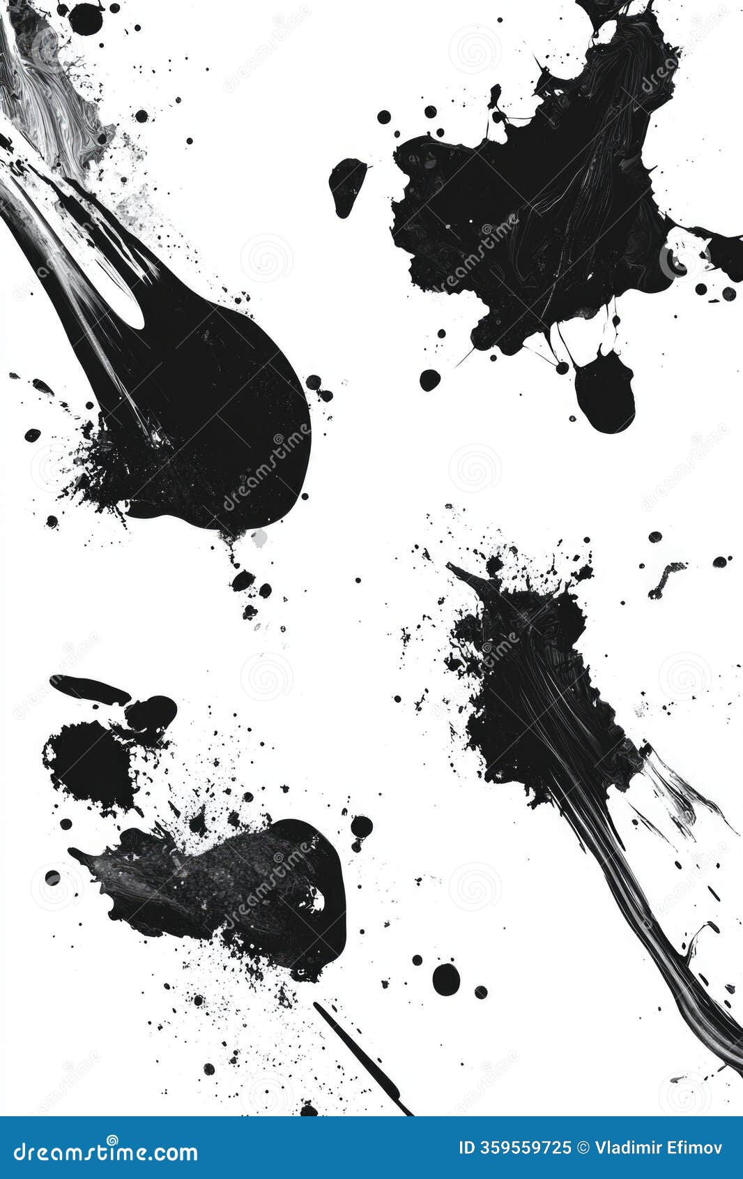 Paint splatter design stock illustration. Illustration of versatile ...