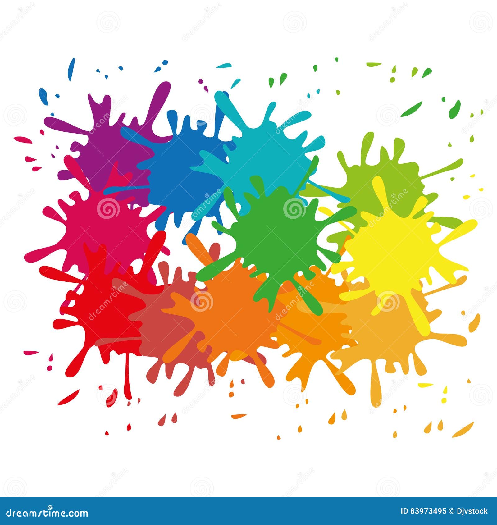 Paint splatter icon image stock illustration. Illustration of fresh ...