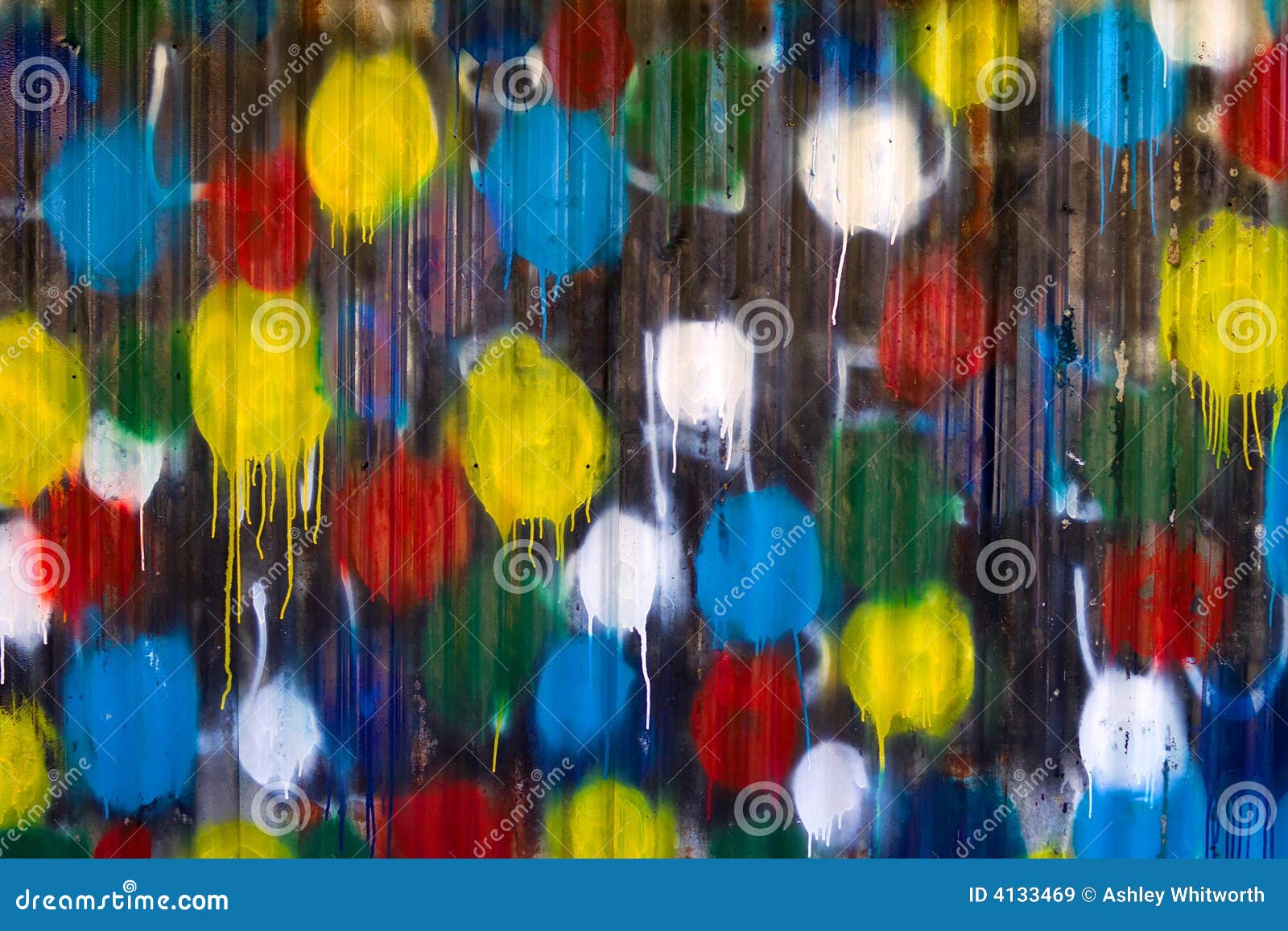 Paint-splattered Background Stock Image - Image of splatter, colorful ...
