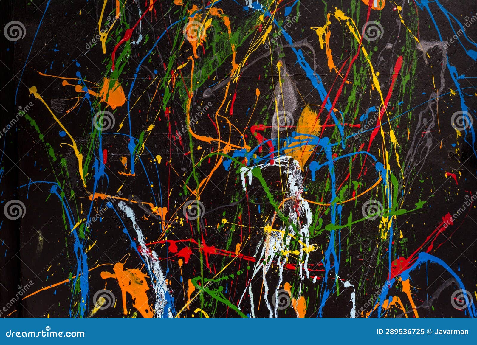 Paint Splattered Wall Texture. High Resolution Abstract Color ...