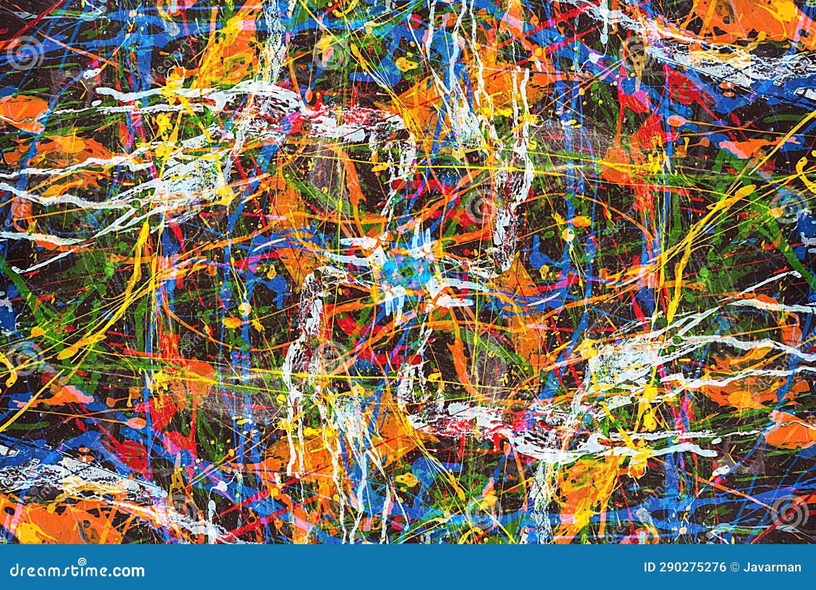 Paint Splattered Wall Texture. High Resolution Abstract Color ...