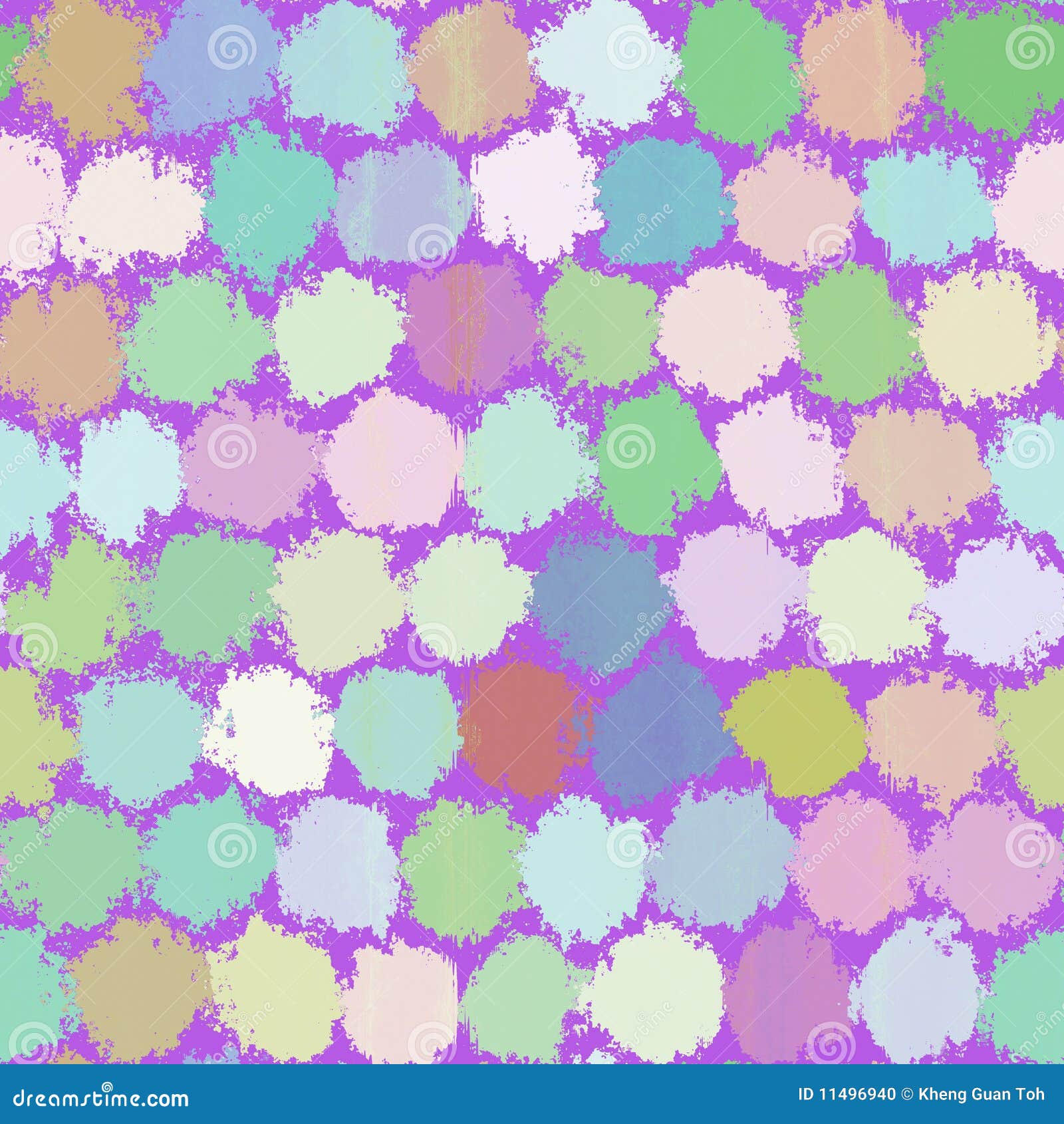 Paint splotches stock illustration. Illustration of tiling - 11496940