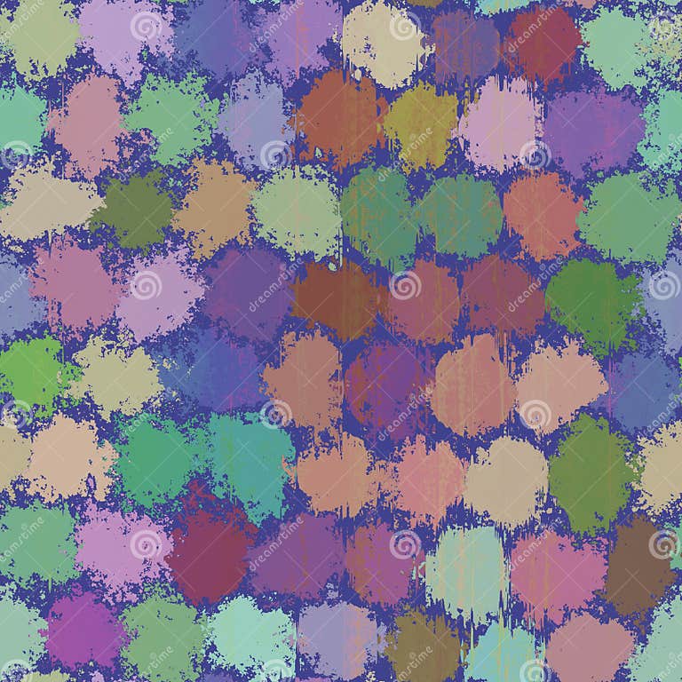 Paint splotches stock illustration. Illustration of oils - 11824290